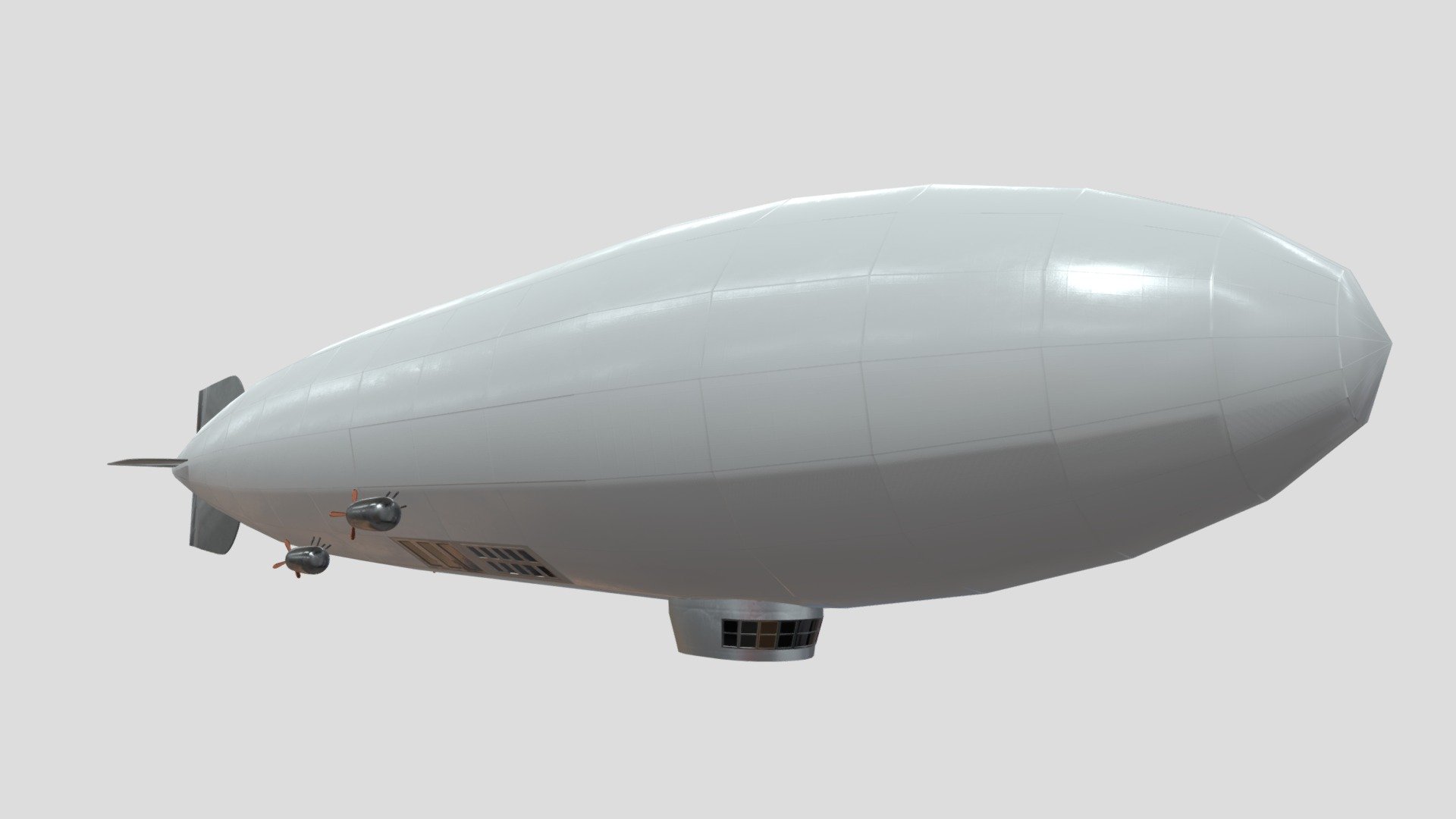 Old Zeppelin - 3D model by Parnoico [7417bb9] - Sketchfab