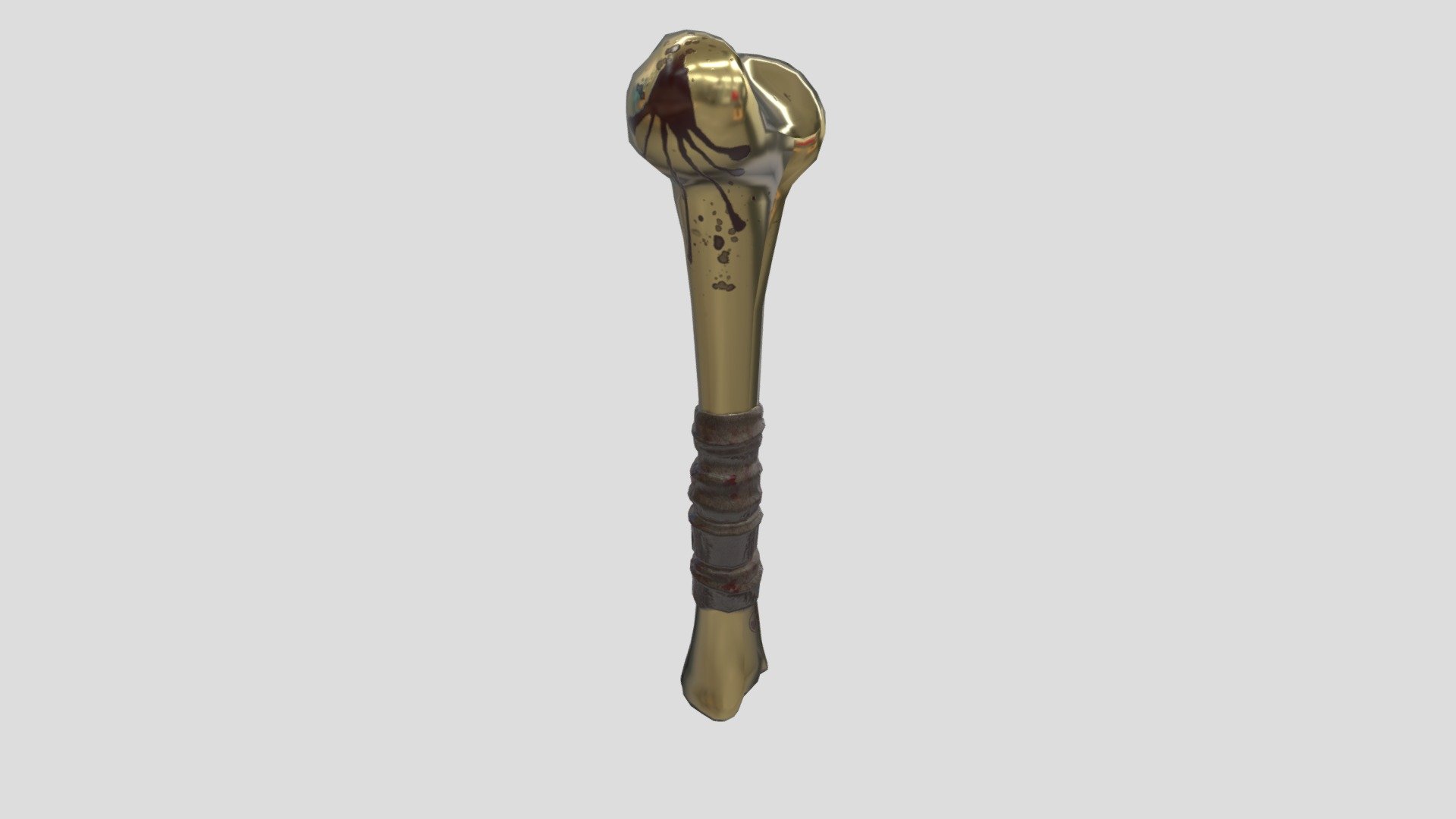 Rust Bone Club - 3D model by acilibrizzi [7418387] - Sketchfab