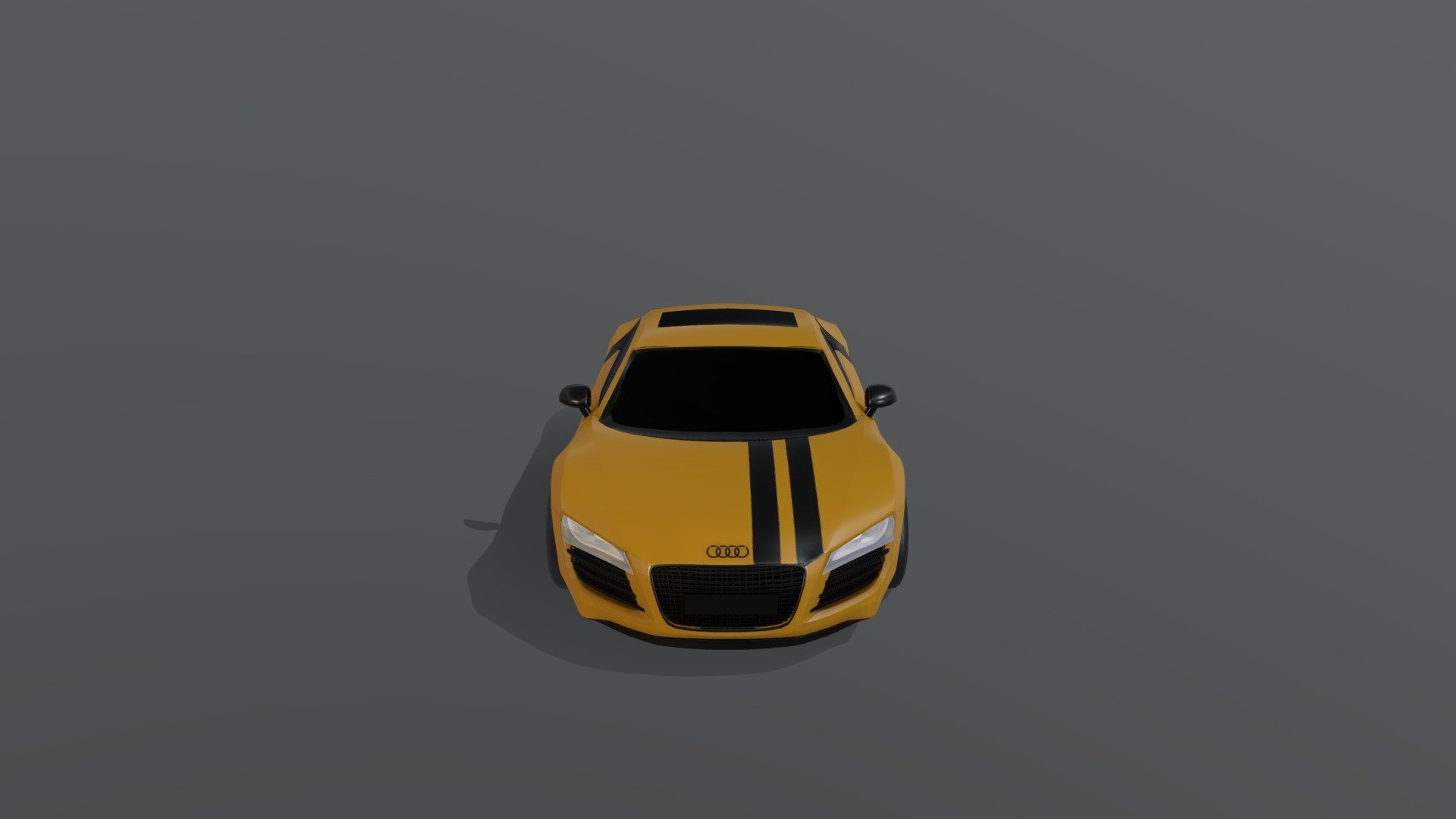 audi r8 - 3D model by saikiran (@cherrysai741) [7418993] - Sketchfab