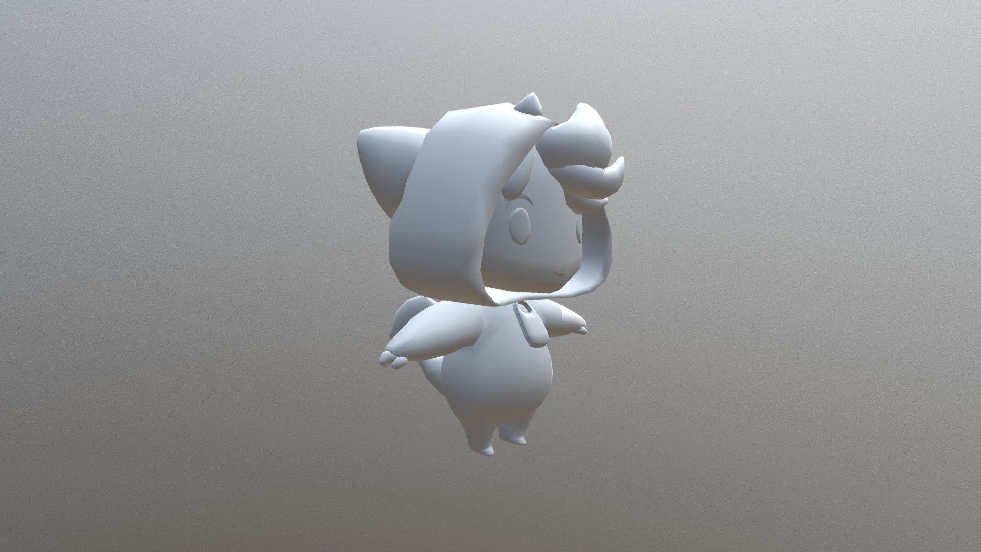 Chibi Dragon - 3D model by ff69 [7419d6e] - Sketchfab