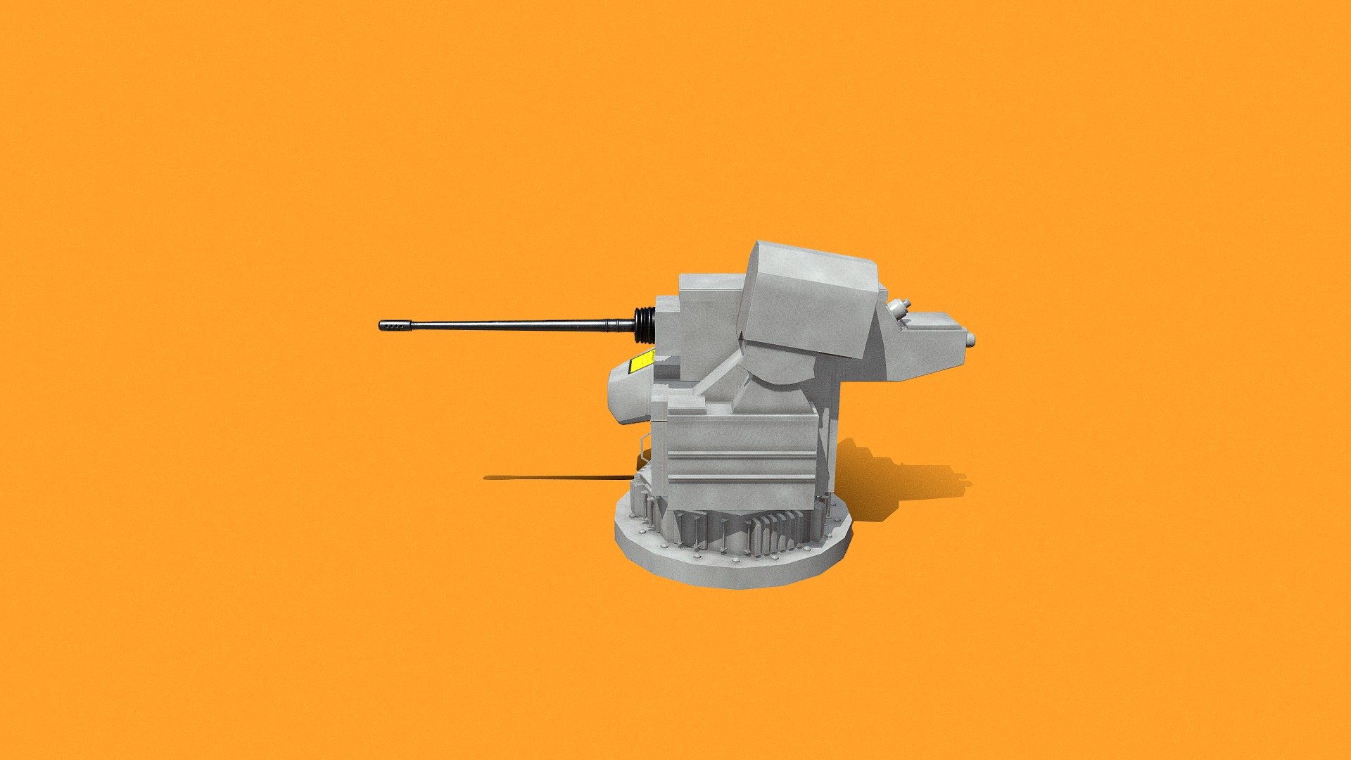DS30M Naval Gun Low Poly - 3D model by Ahmikazii [741a051] - Sketchfab