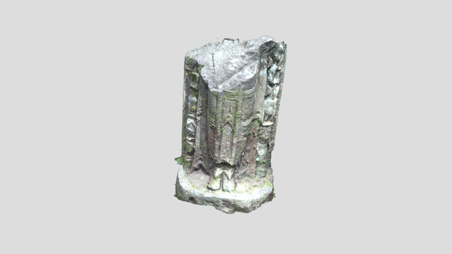 Broken statue - 3D model by goenawansambodo [741b0e9] - Sketchfab