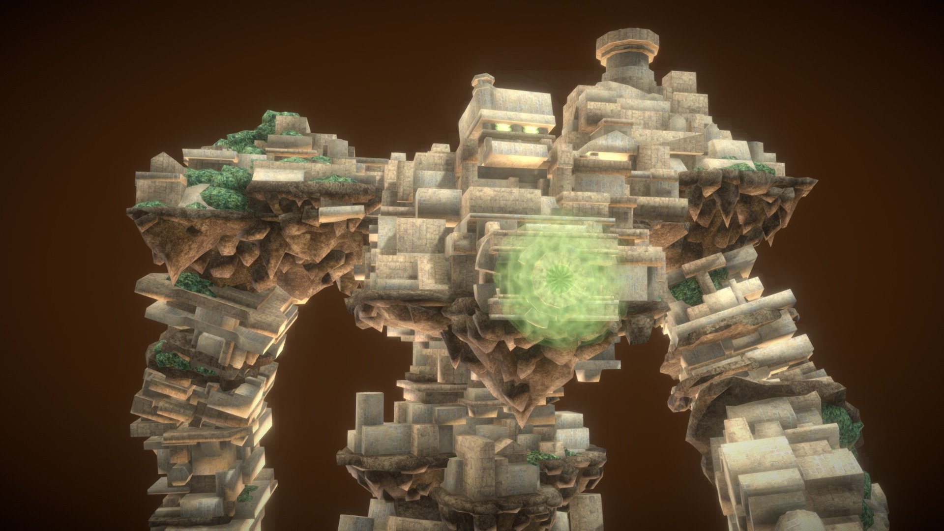 Sonic Unleashed - Gaia Colossus - Download Free 3D model by Jacob ...