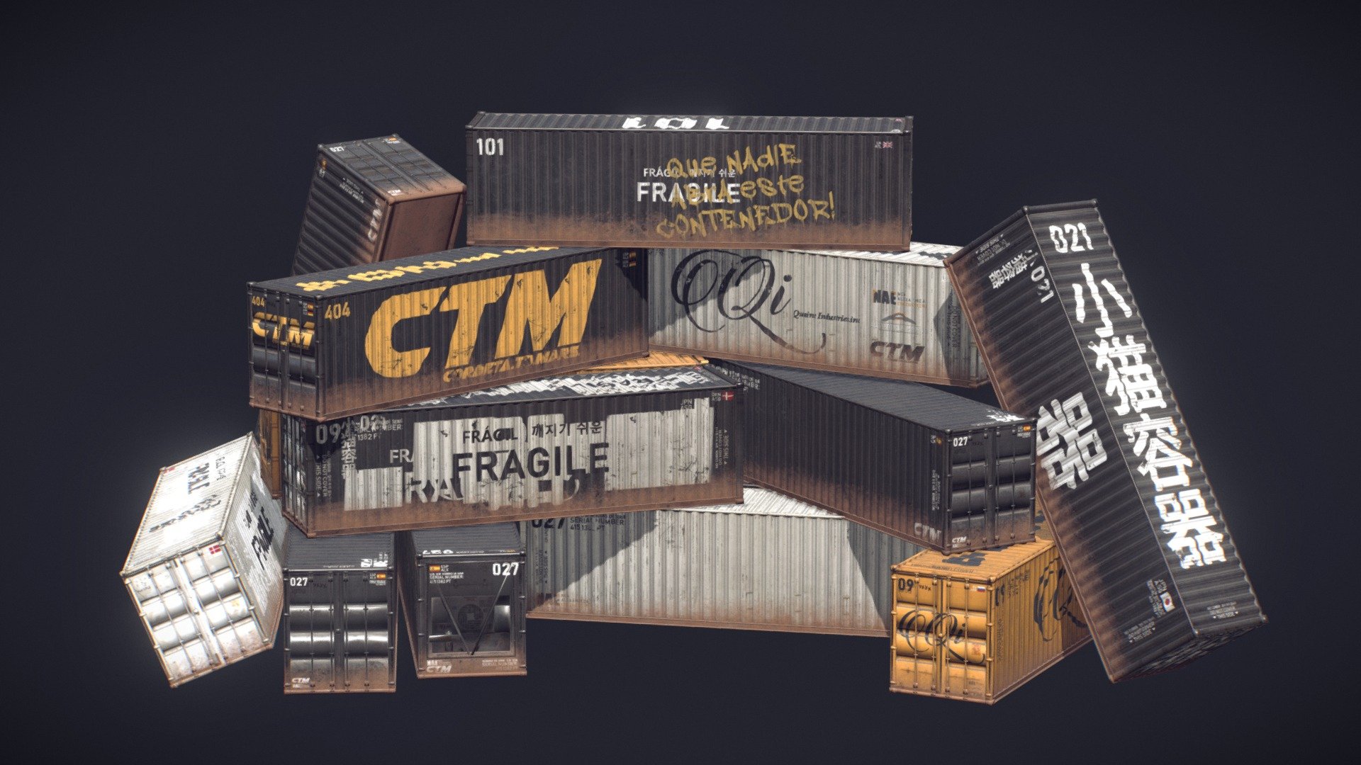 VR Container Demo Scene for AMPERSAND - 3D model by Alejandro GC ...