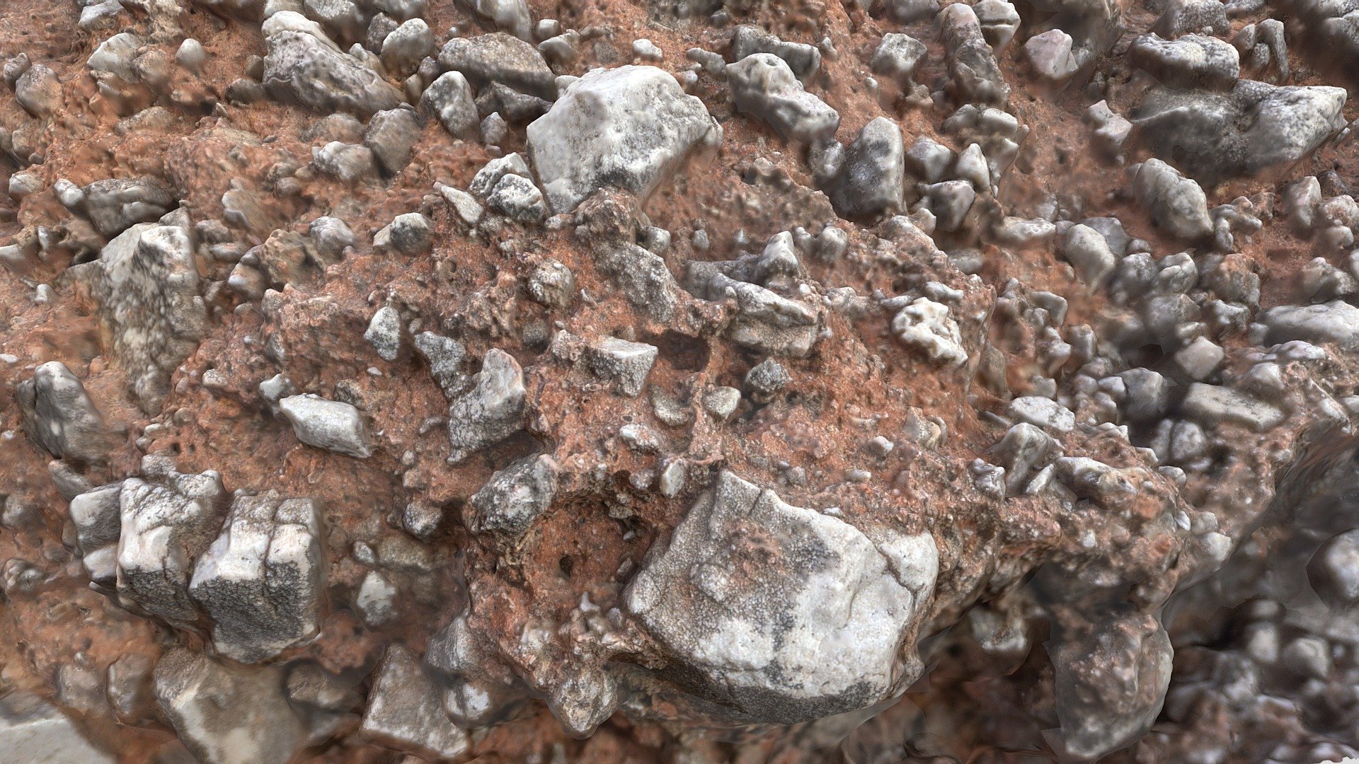 Piedra aglomerada rojiza - Download Free 3D model by yelizegi ...