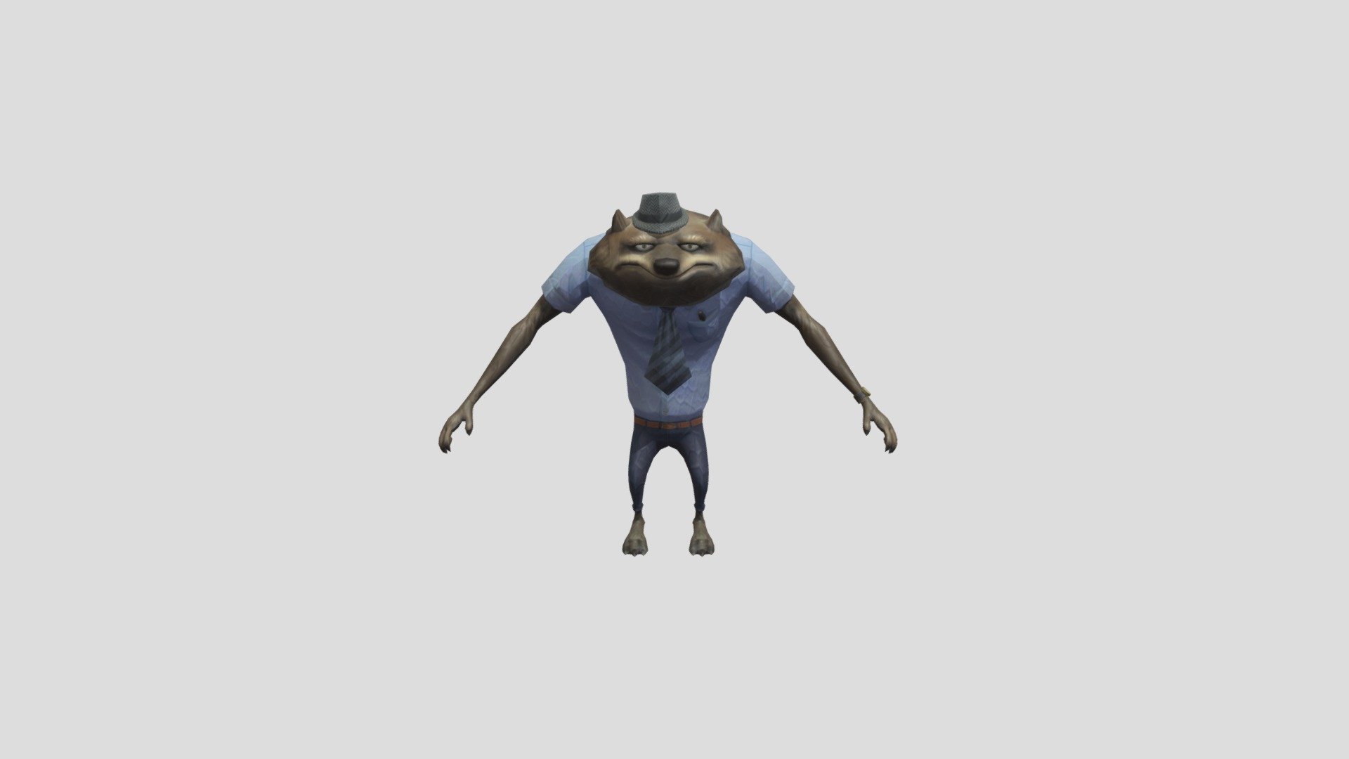 Chameleon (Wayne Werewolf form) - Download Free 3D model by ...