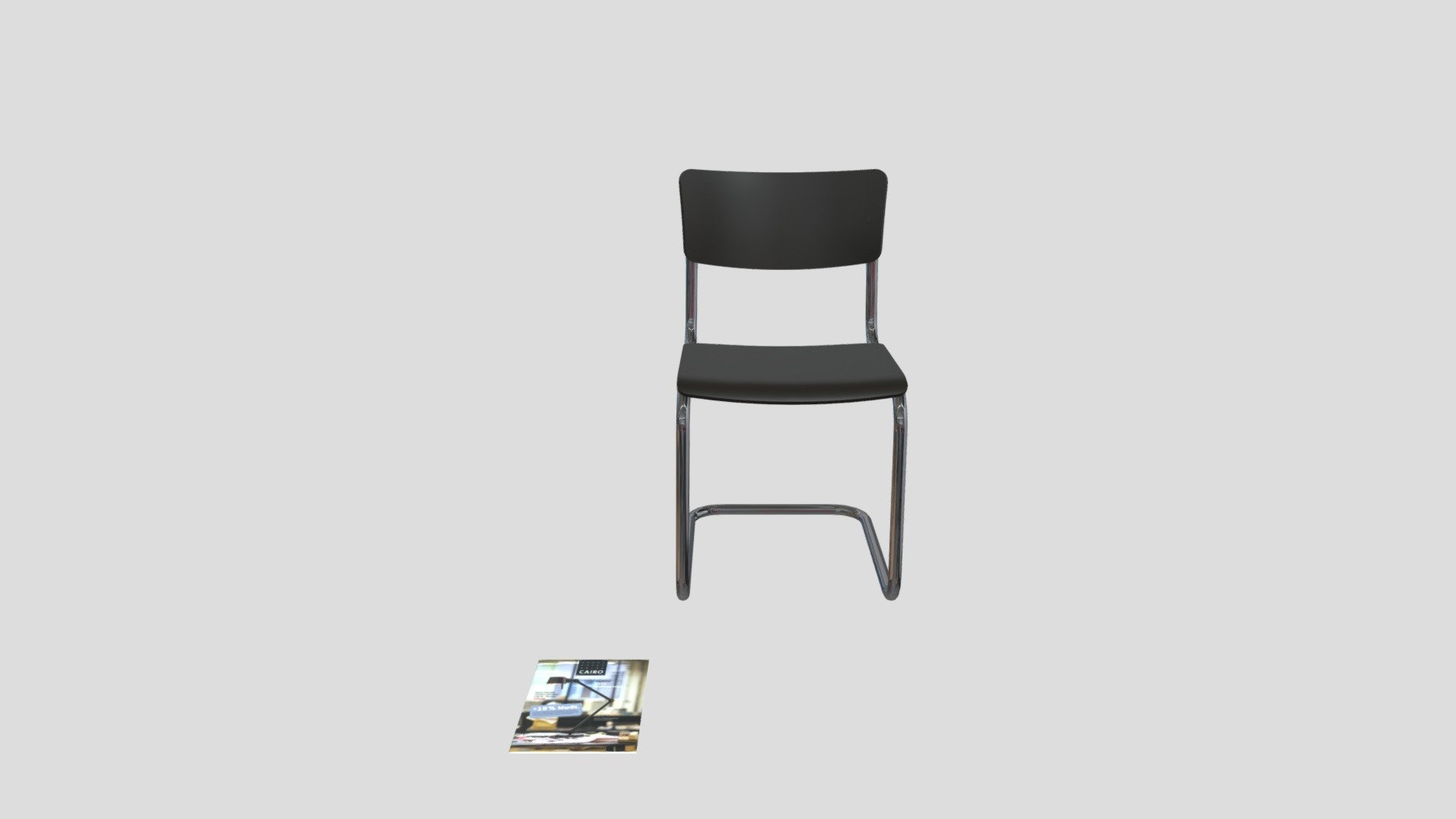 Thonet S43 Schwarz - Download Free 3D model by cairo_de [741ec96] - Sketchfab