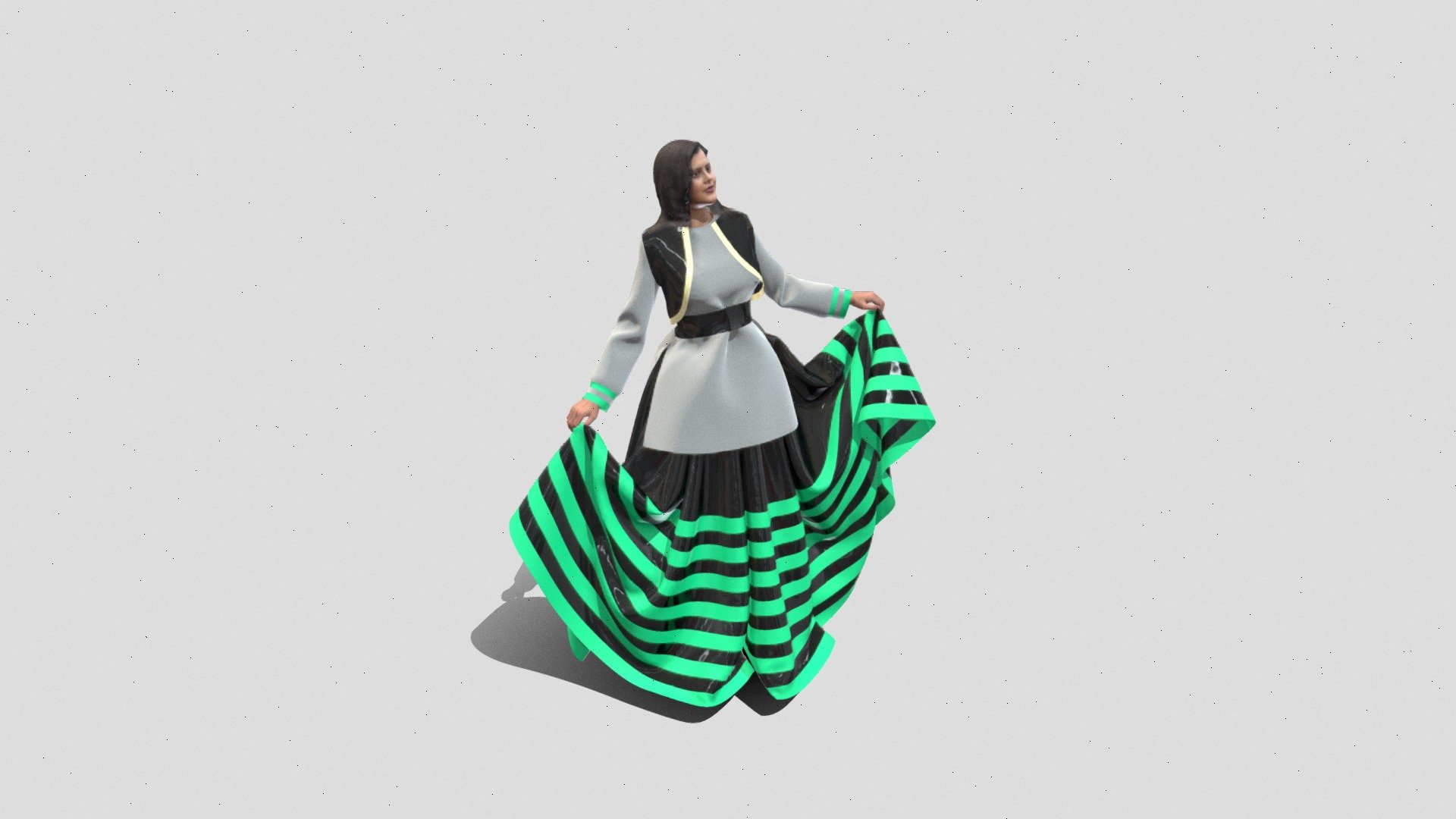 Mahsa Amini - 3D model by farbodxtx [741f78a] - Sketchfab