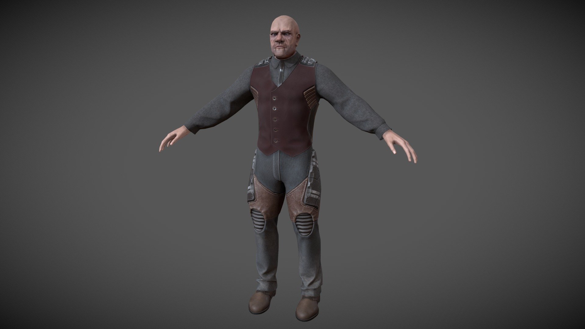 Detective_Outfit - 3D model by Sajcorp [7422863] - Sketchfab