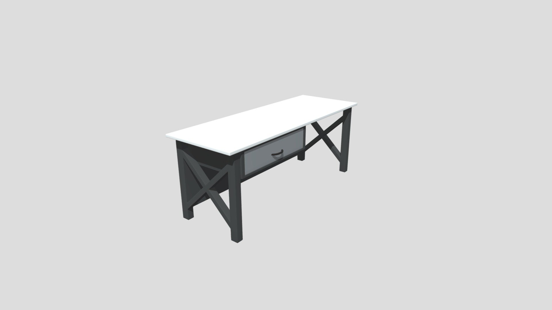 Computer table - Download Free 3D model by tiwarinikhil [7424e0c ...