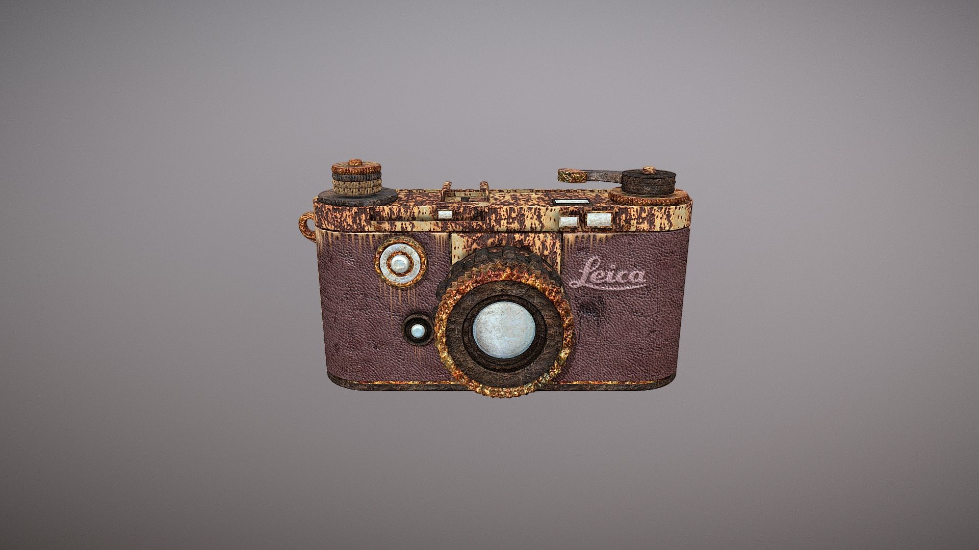 Rusty Camera - 3D model by Hugo-Teixeira [7424e50] - Sketchfab