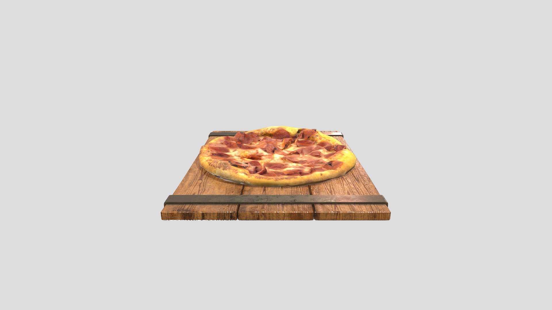 Pizza - 3D model by matheo.lopez [7425fbe] - Sketchfab