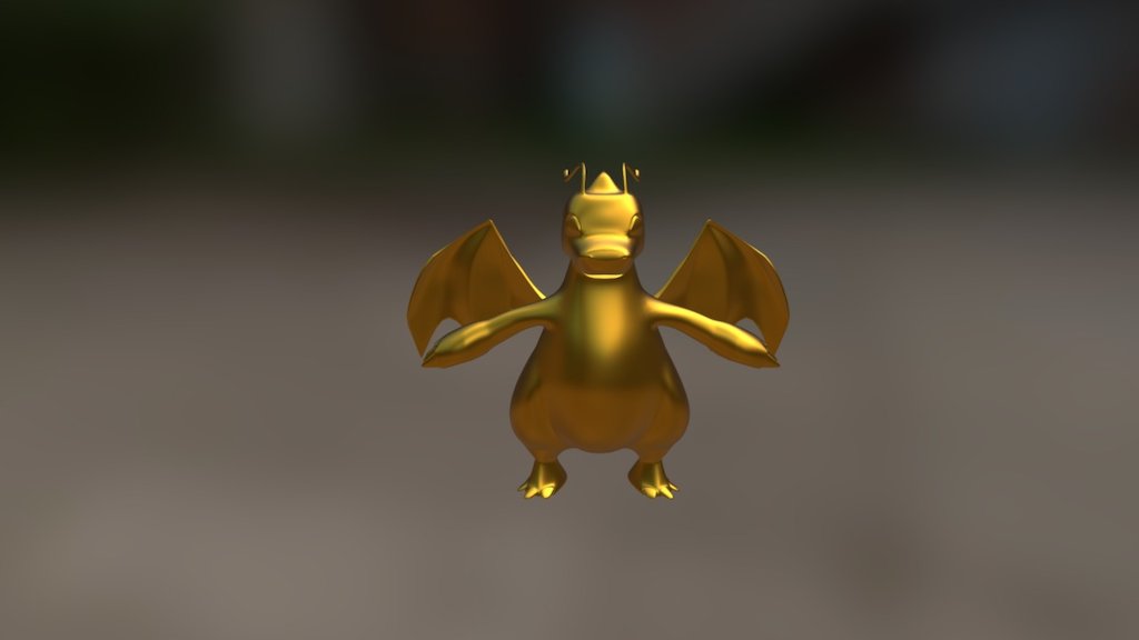 Dragonite - 3D model by Quynh Anh Pham (@quynhanh.pham) [7427481 ...