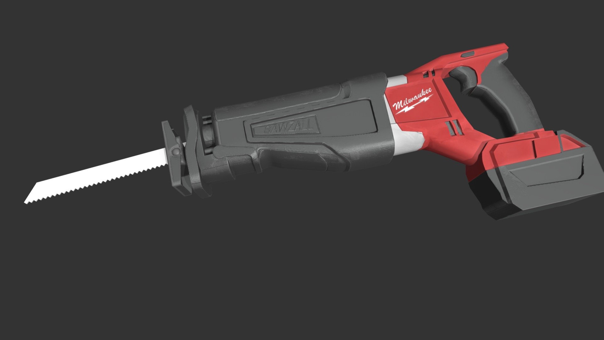 Sawzall - Download Free 3D model by Johnpaul.boyle [742772b] - Sketchfab