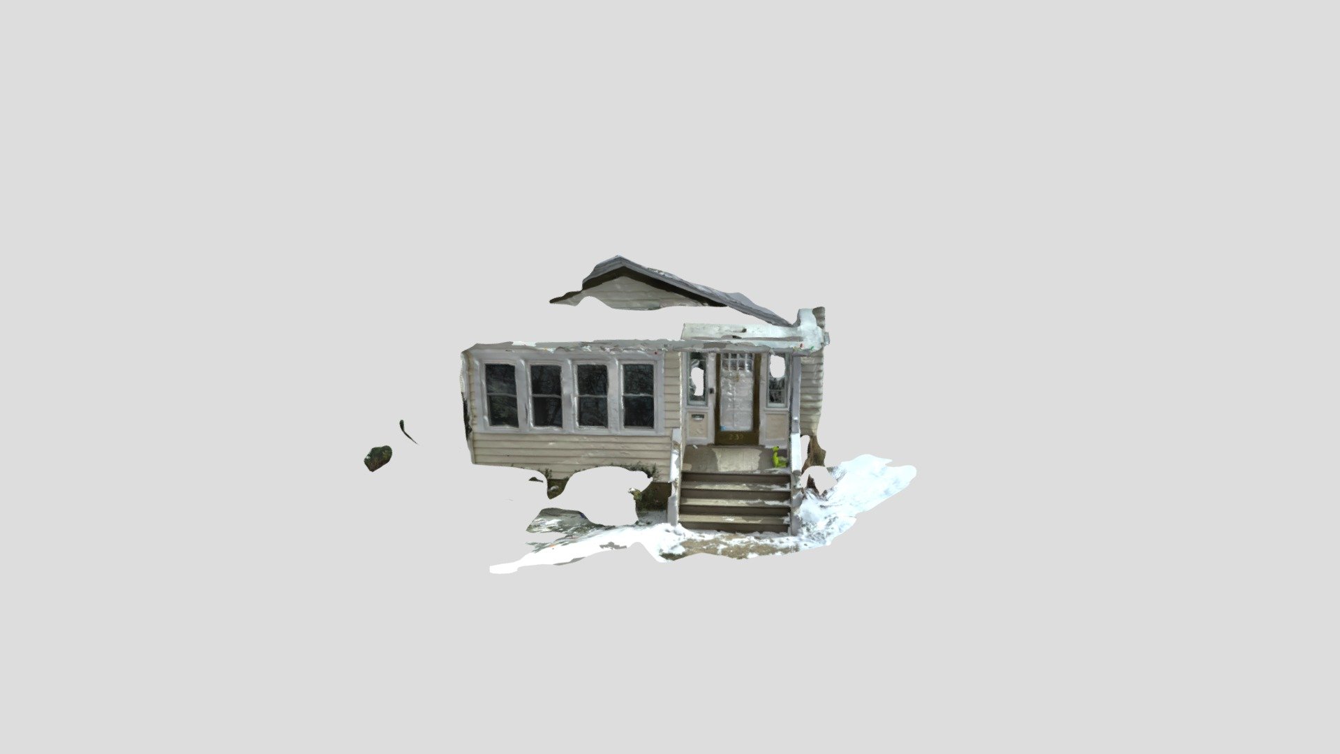 My front porch - 3D model by vrstorytelling [7428685] - Sketchfab