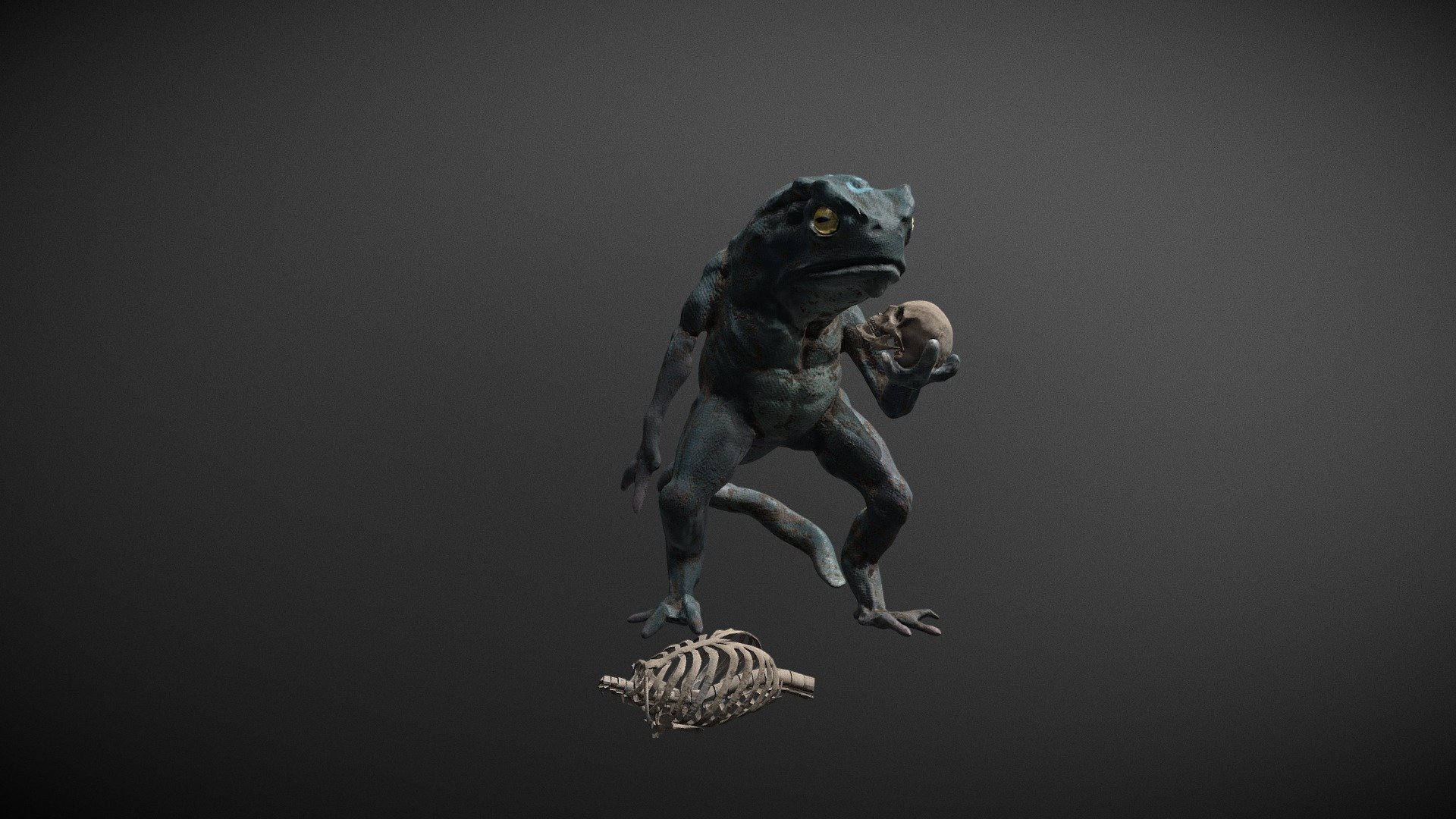 Frog Man - Buy Royalty Free 3D model by Matthew Sauder (@Drollbarracuda ...