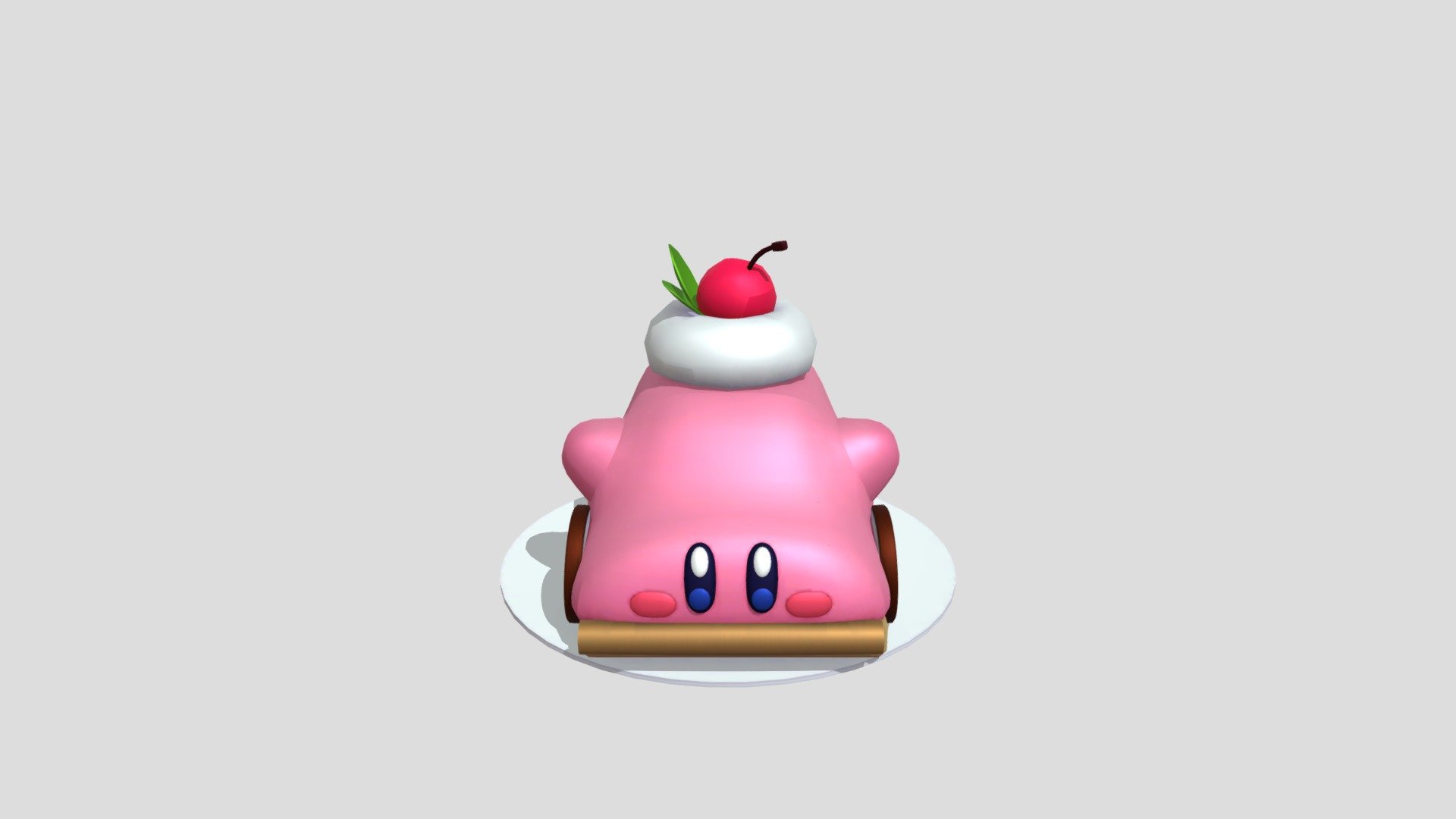 Kirby Car Dessert - Download Free 3D model by naviogutierrezdavid ...