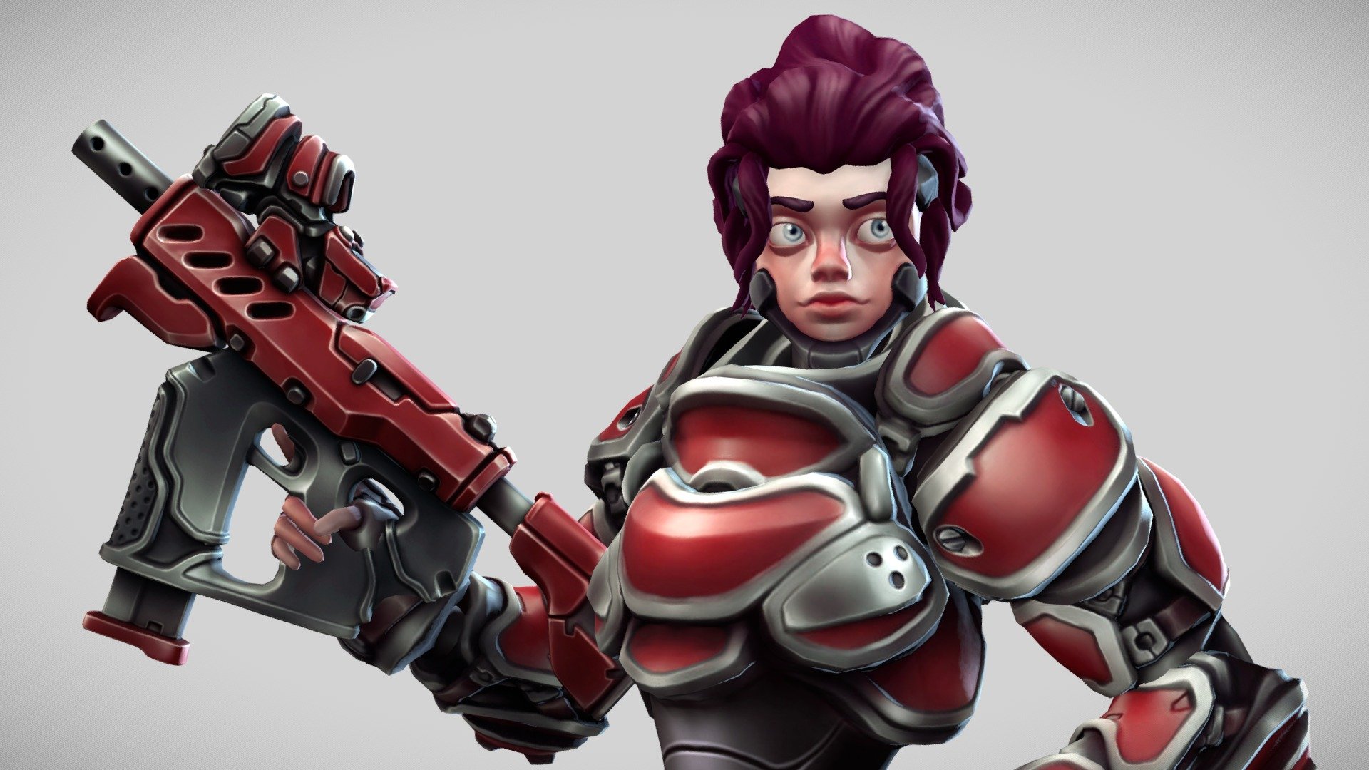 Female Soldier - Buy Royalty Free 3D model by JoseDiaz [74292e3 ...
