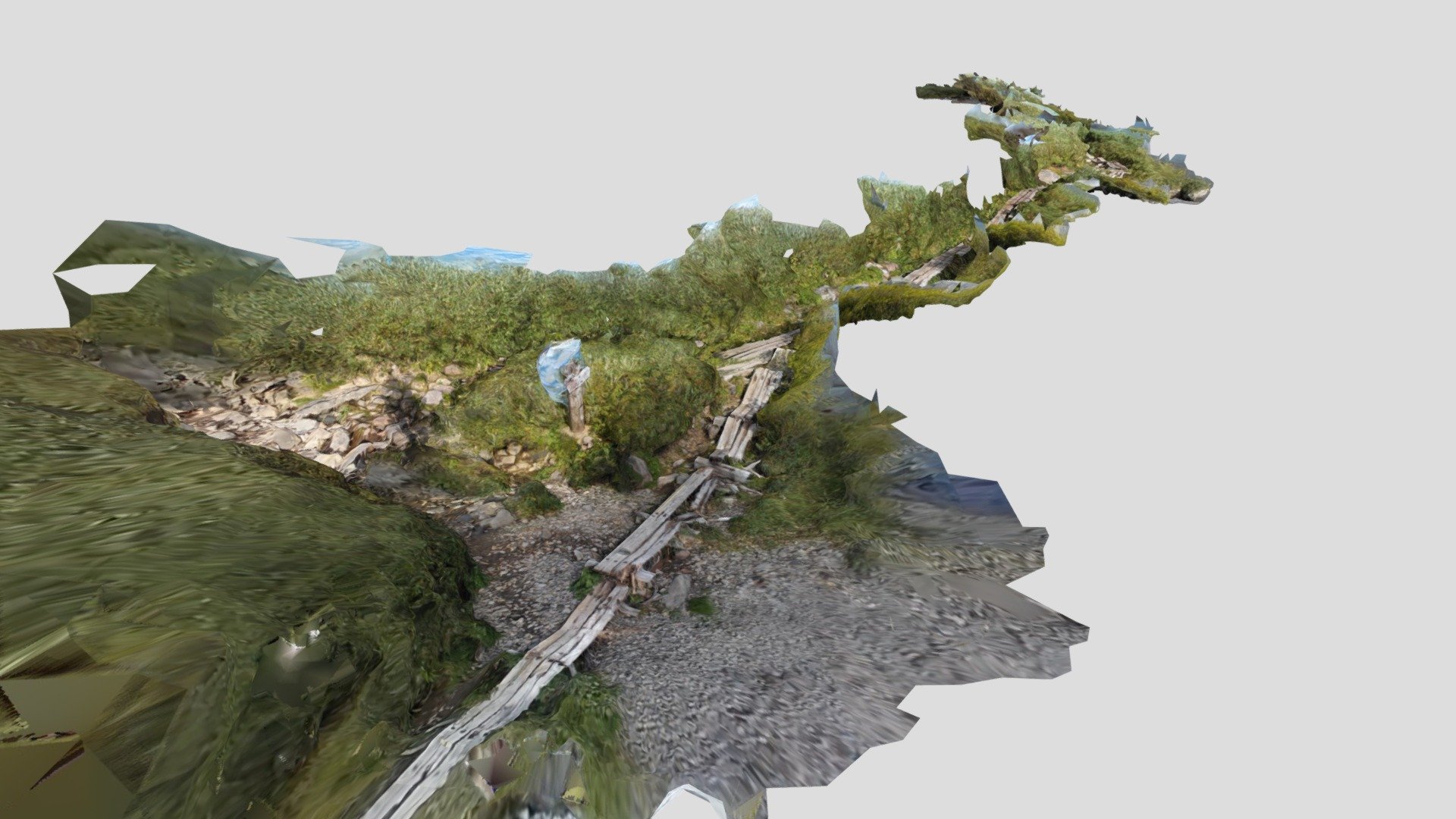 Hisago-numa bog bridges - Download Free 3D model by ezorisu studio (@ezorisu) [7429ba5] - Sketchfab