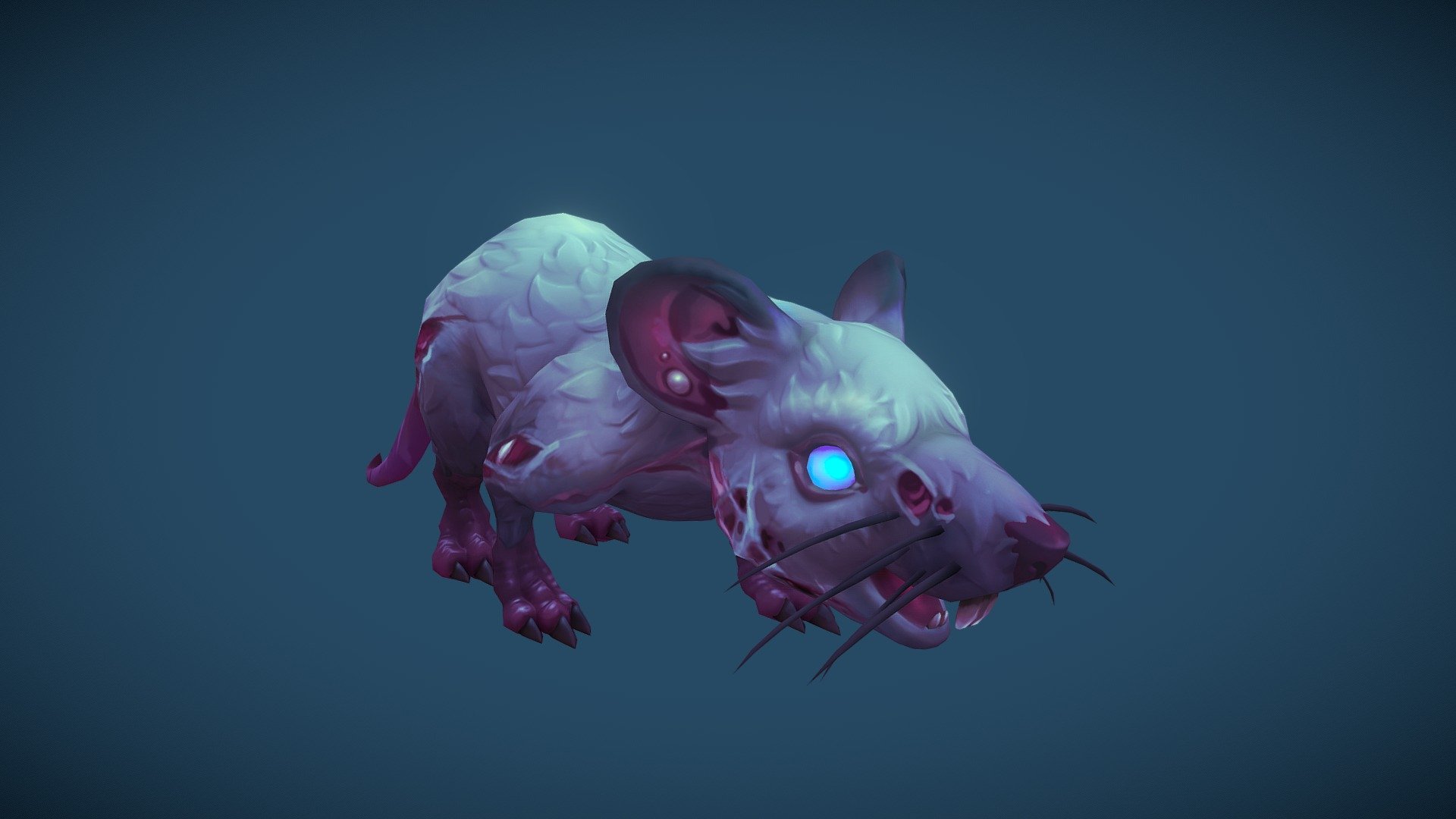 Stylized Fantasy Undead Rat - 3D model by N-hance Studio (@Malice6731 ...