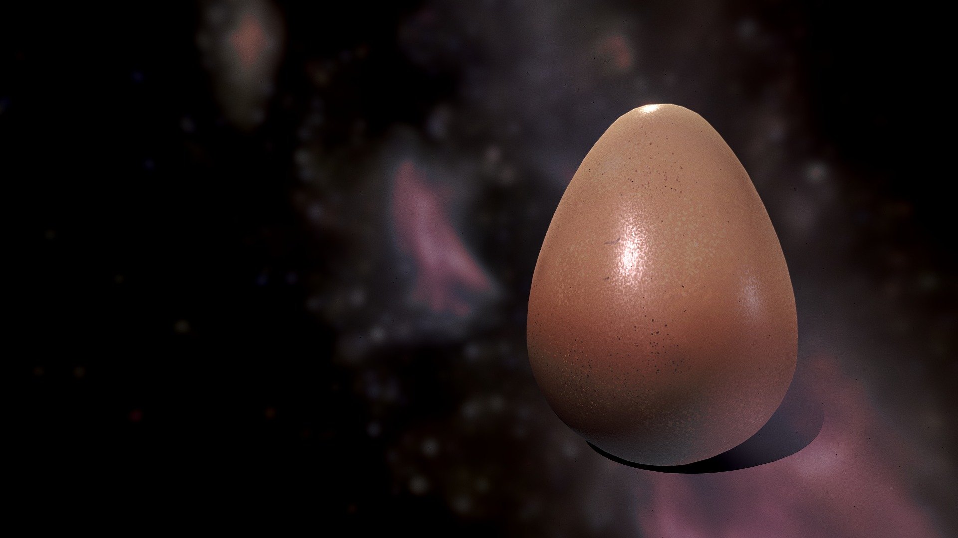 Brown Egg - Realistic - Low Poly - Download Free 3D model by MR Nexus ...