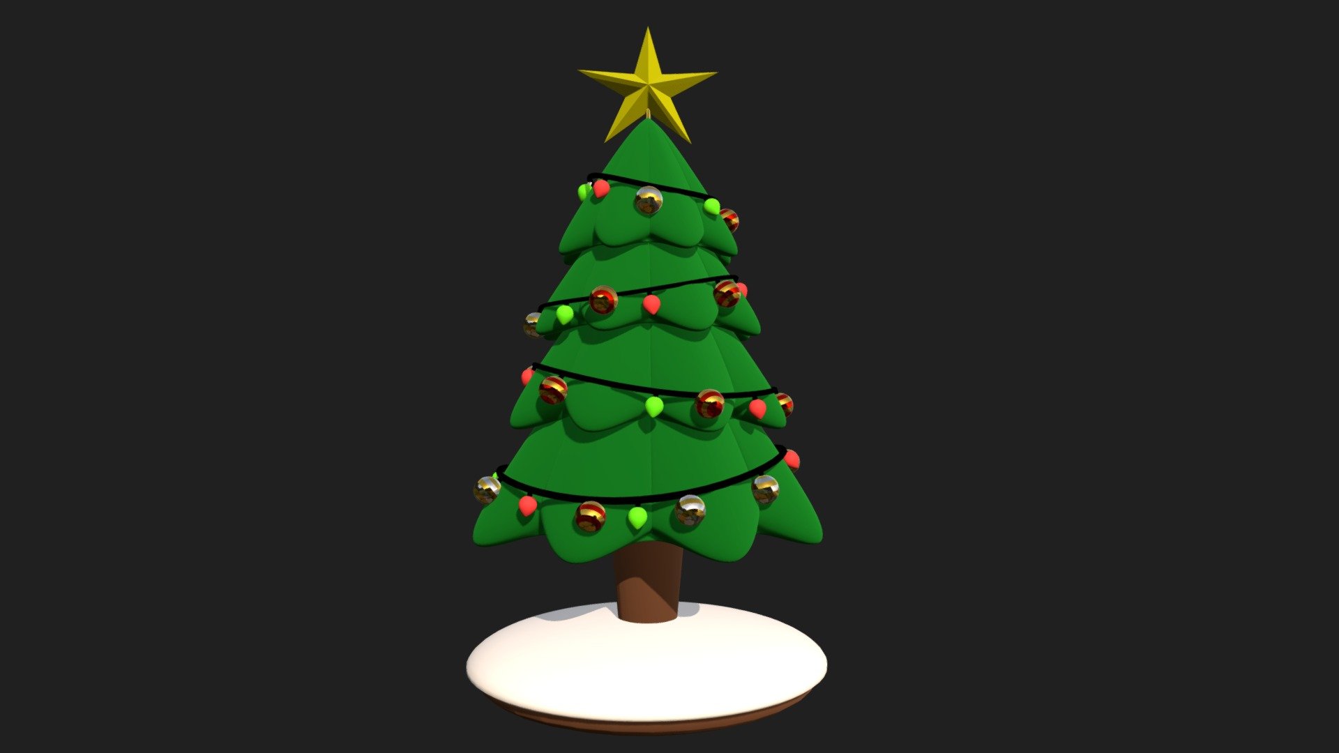 Christmas Tree - Download Free 3D model by RoboHoloclone12 [742b8a7 ...