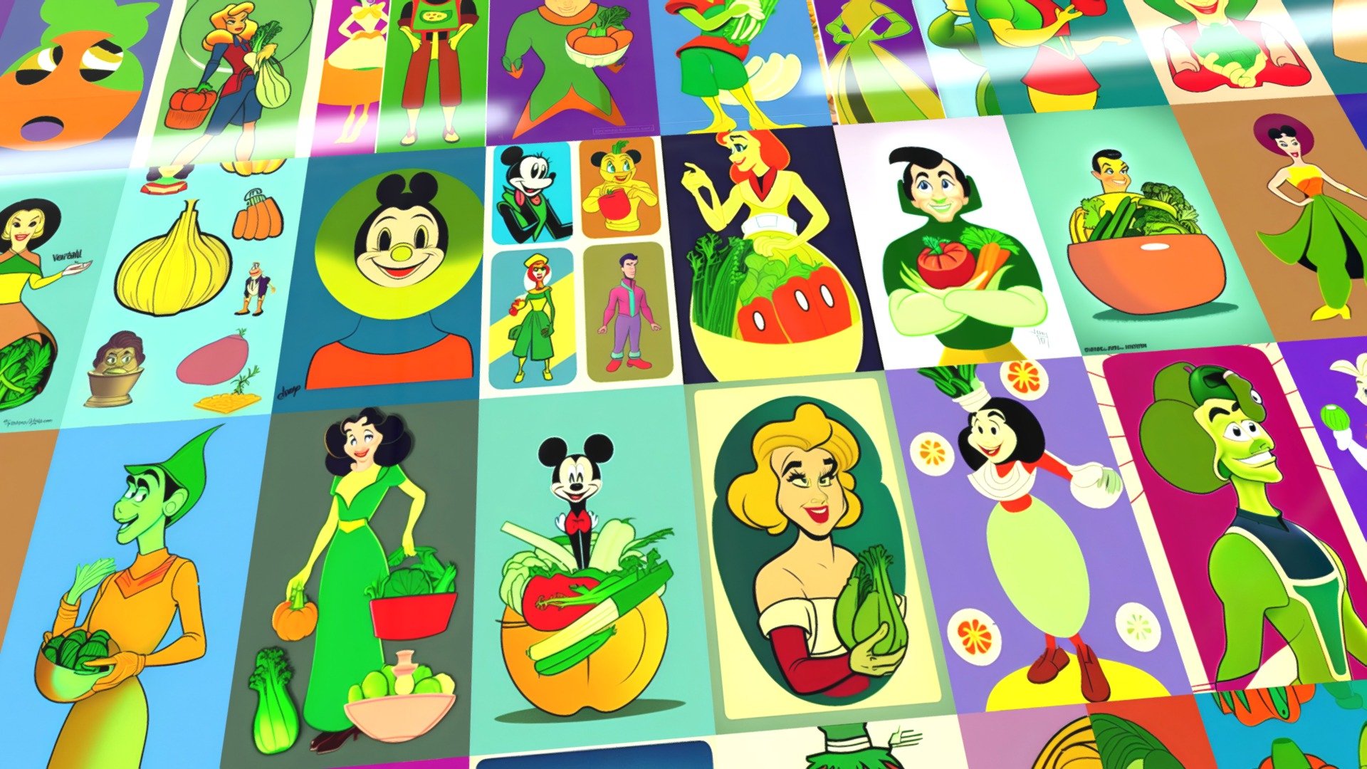 w 823 Disney characters as - Download Free 3D model by klrxyz [742cb53 ...