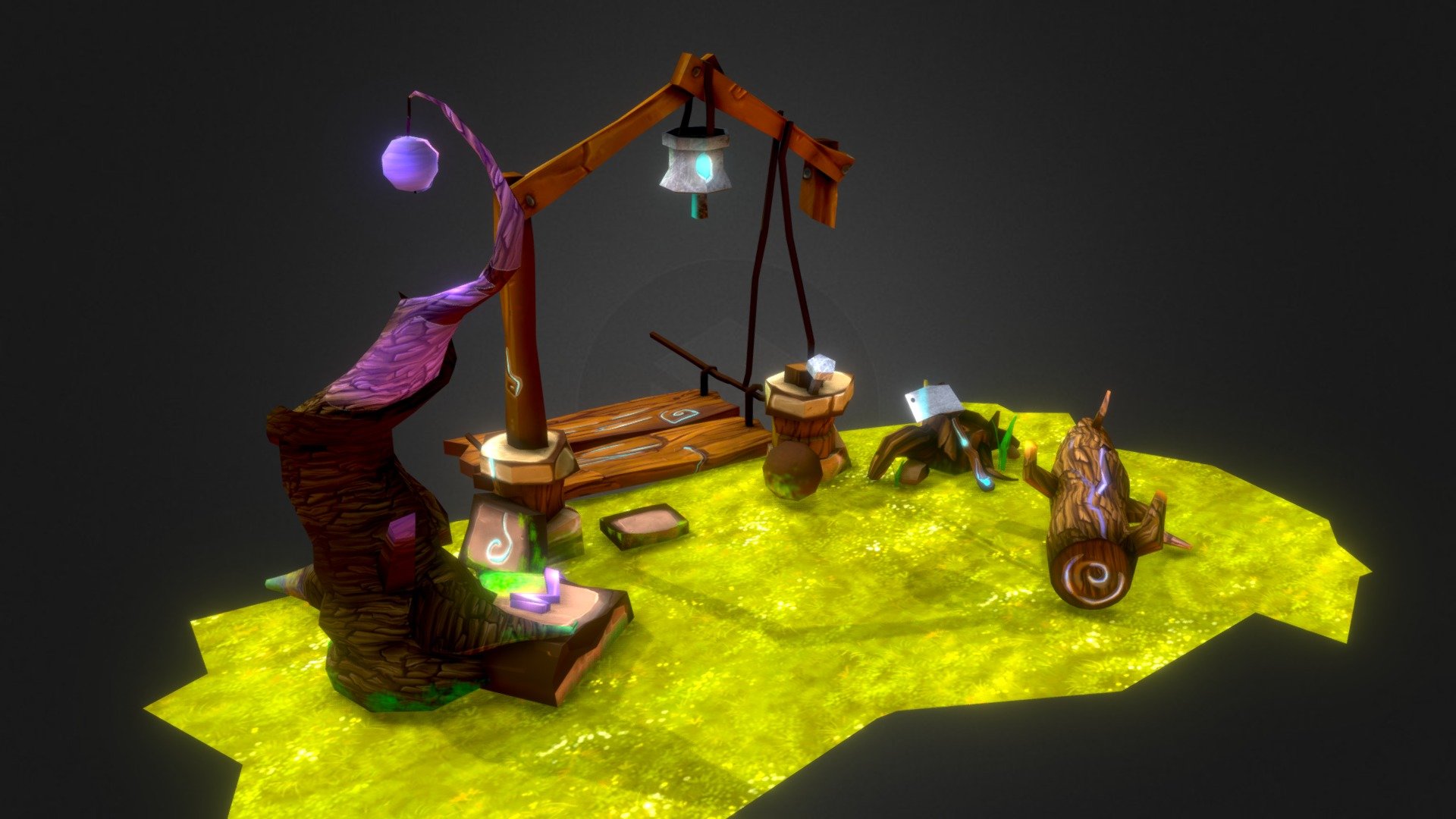 Game Assets - 3D model by f.aboulfotouh [742cfda] - Sketchfab