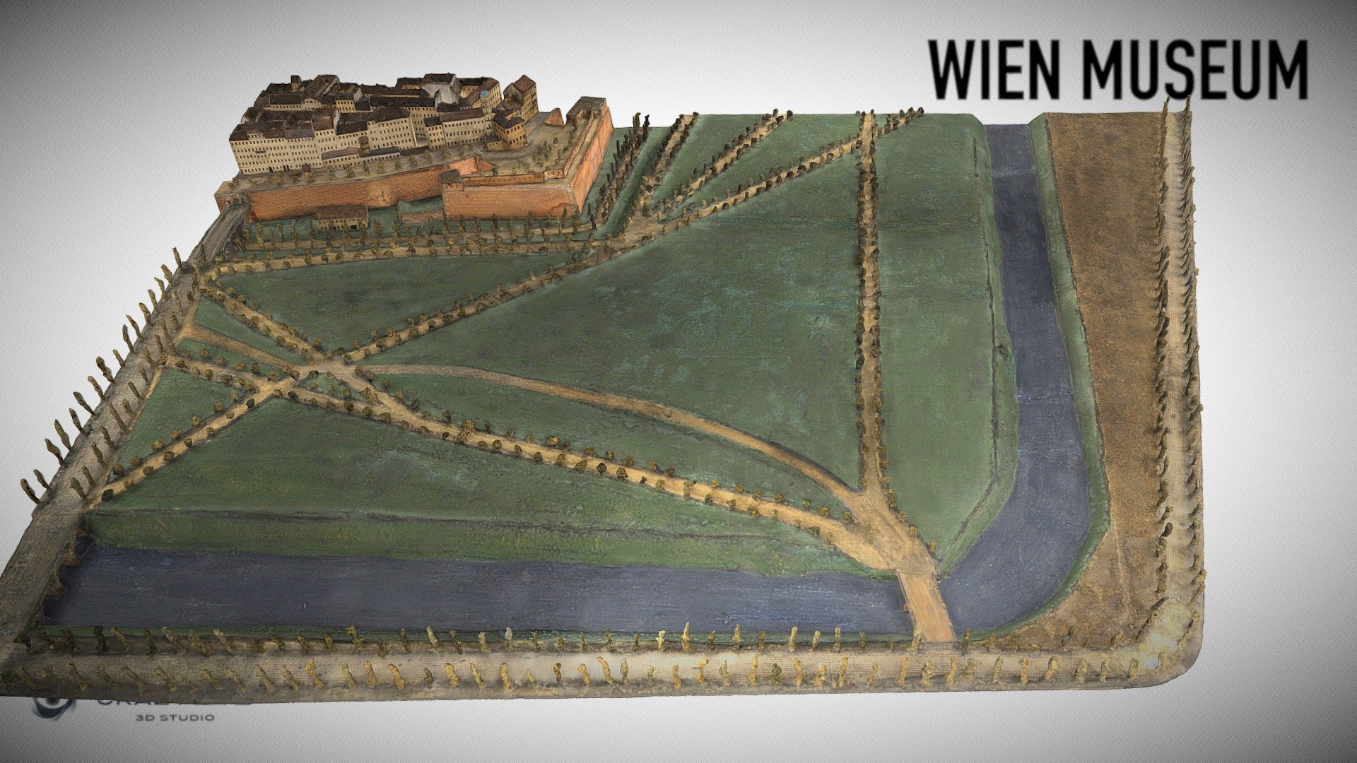 H: Wienmodell von Eduard Fischer 1852-1854 - 3D model by Crazy Eye ...