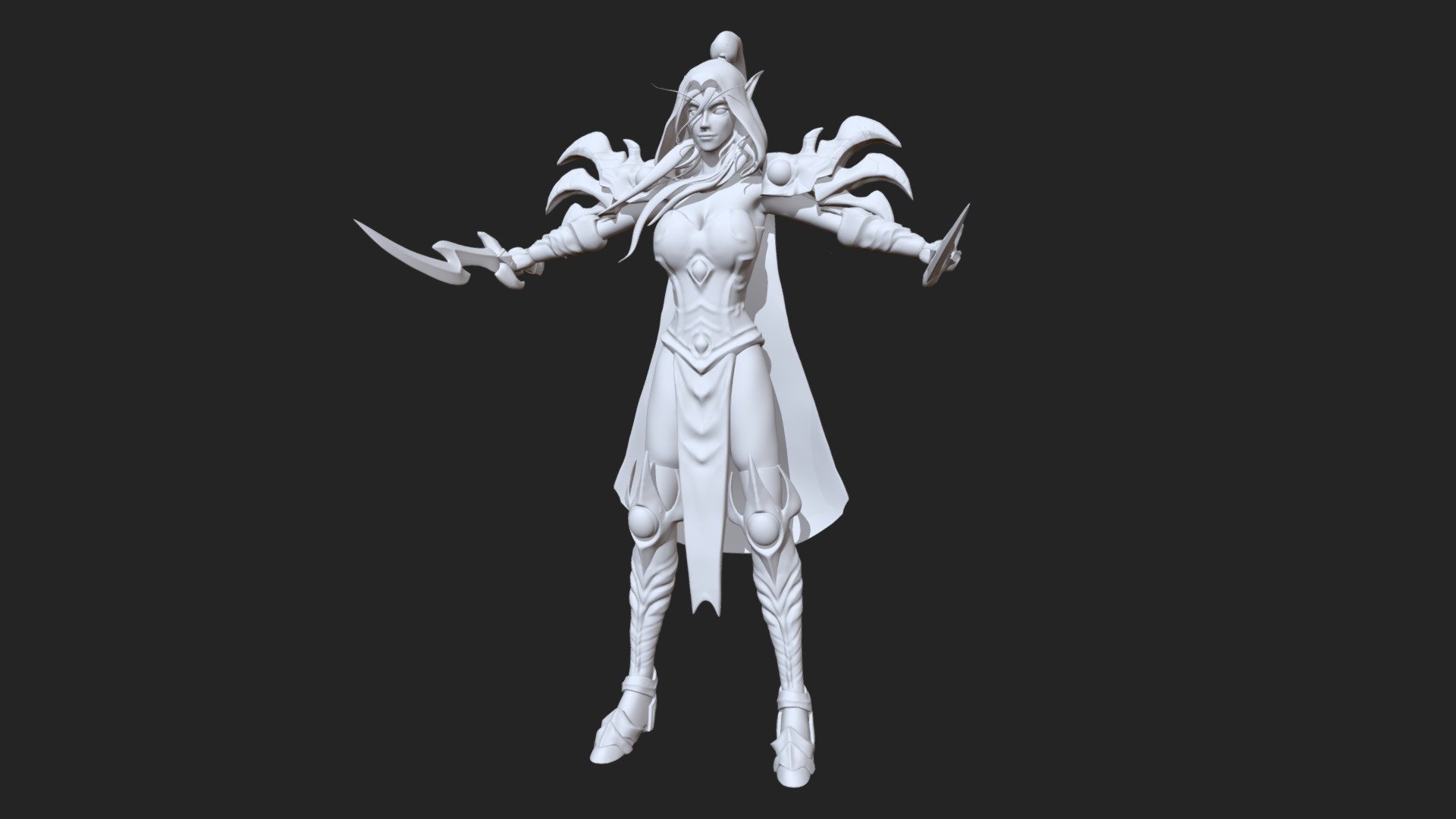 Valeera Sanguinar - 3D model by Jackie Z (@Jackie_Z) [742d685] - Sketchfab