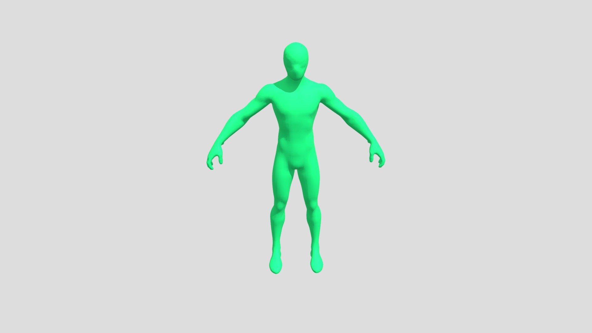 green body model for vfx - Download Free 3D model by spider boy ...