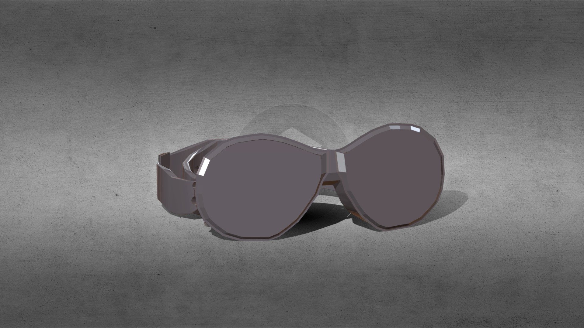 Goggles - 3D model by Donovanackers [743228c] - Sketchfab