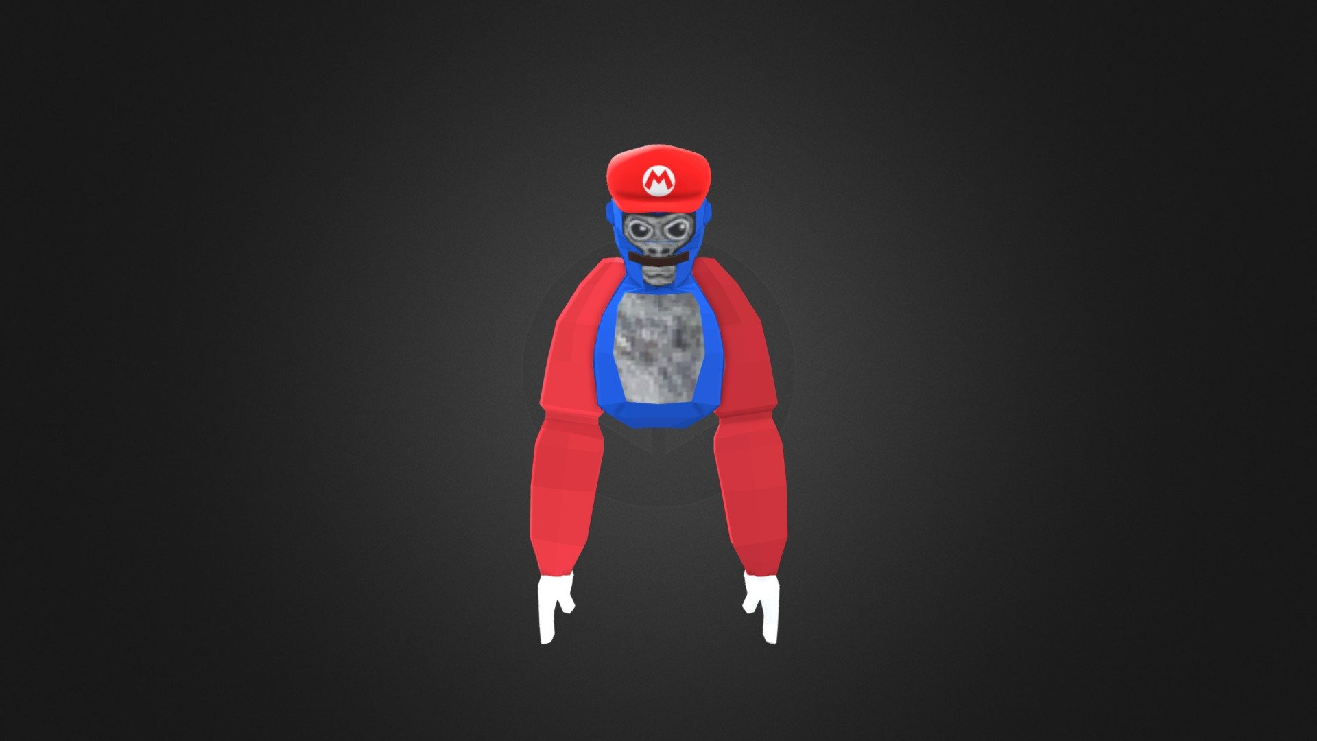 Gorilla Mario Download Gorillatag 3d Model By Nofil Khan