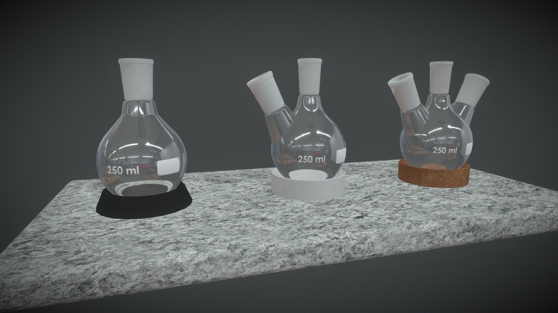 Round Bottom Flasks - Download Free 3D model by cesar.seidel [7433a11 ...