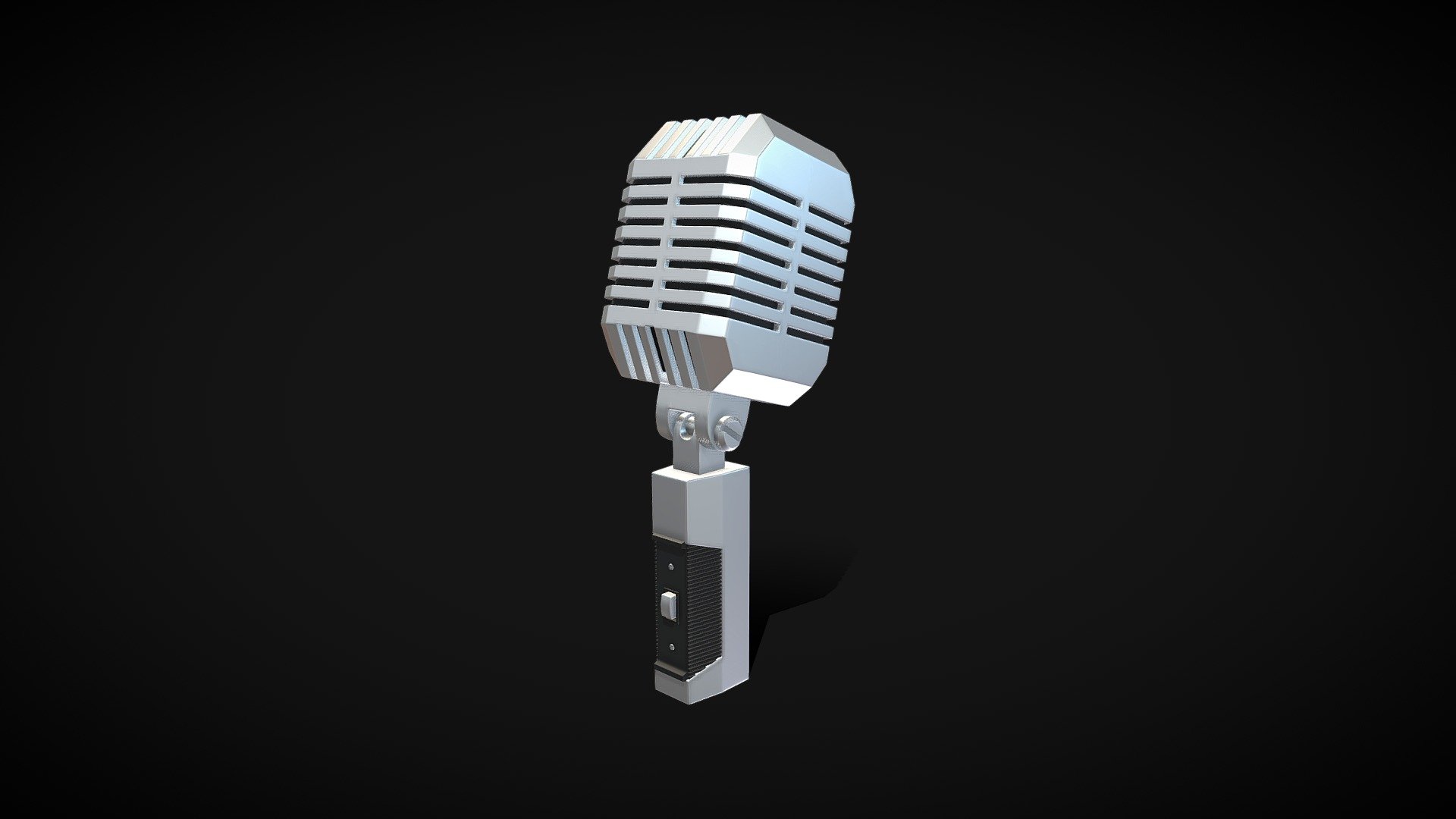 Mic 3D Model - Buy Royalty Free 3D model by Sandeep Choudhary ...