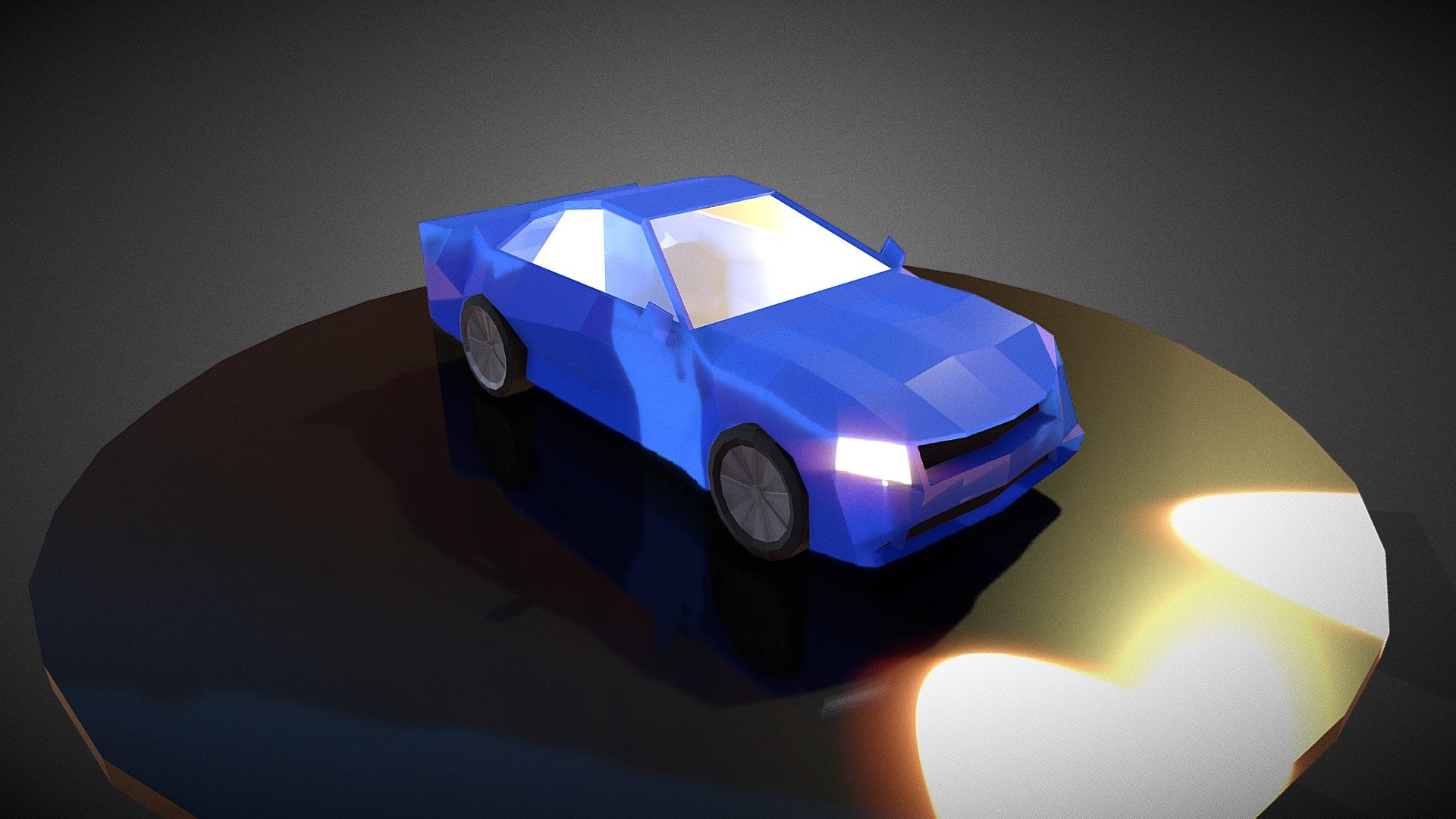 Low Poly Sport Car - Download Free 3D model by RyeNguyen [743a788 ...