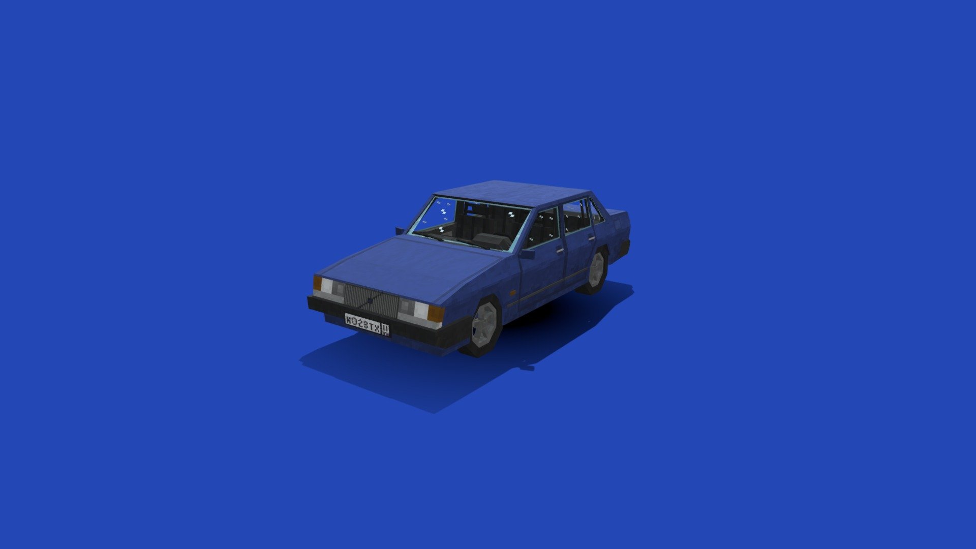 VOLVO 740 [LOW-POLY] - 3D model by BLACKOUT1987 (@blackout_198787 ...