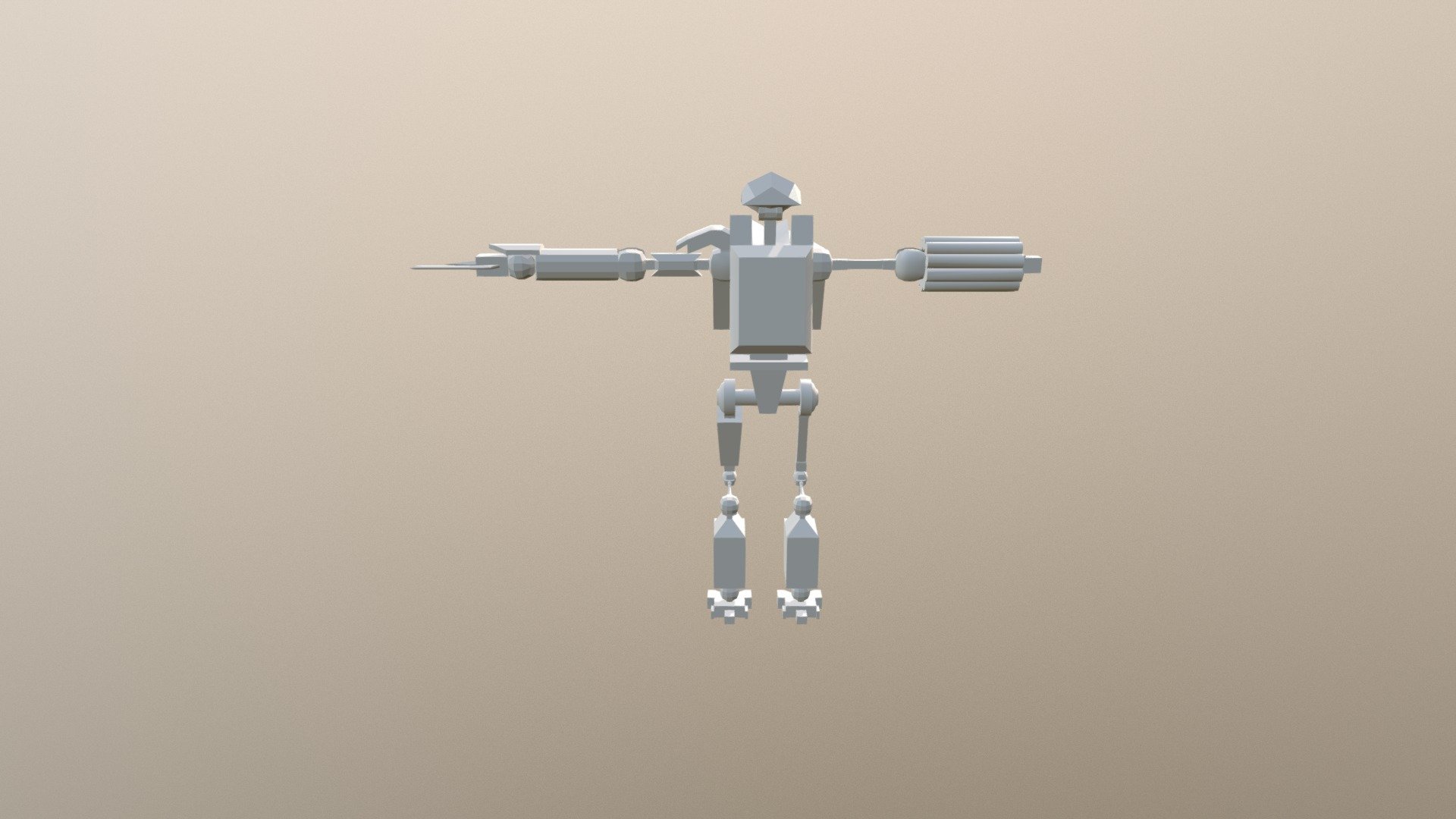 Blade-bot - 3D model by Hartwinner [743cc18] - Sketchfab