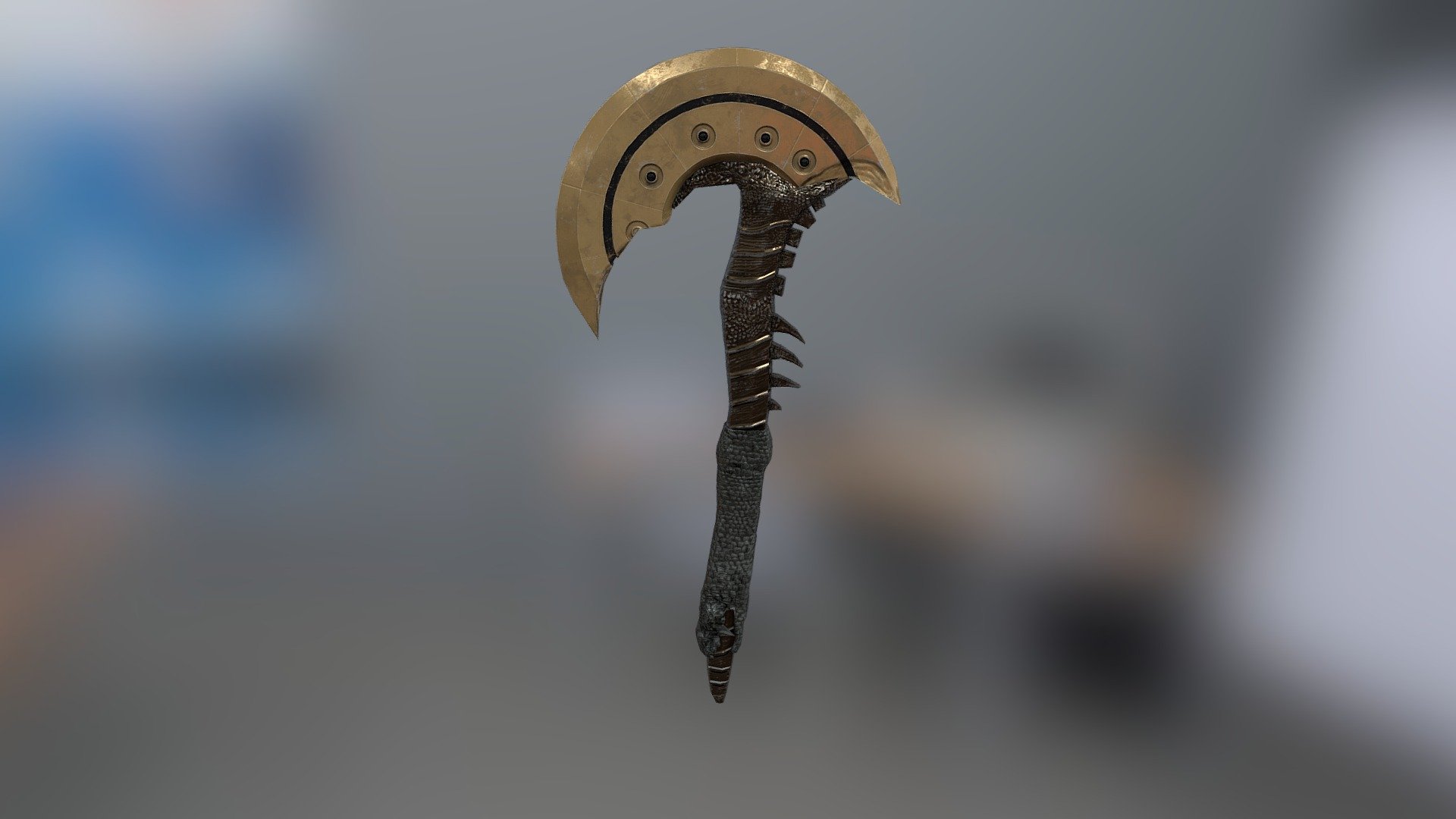 Astarte Axe - 3D model by jithiinnn [743ce8e] - Sketchfab