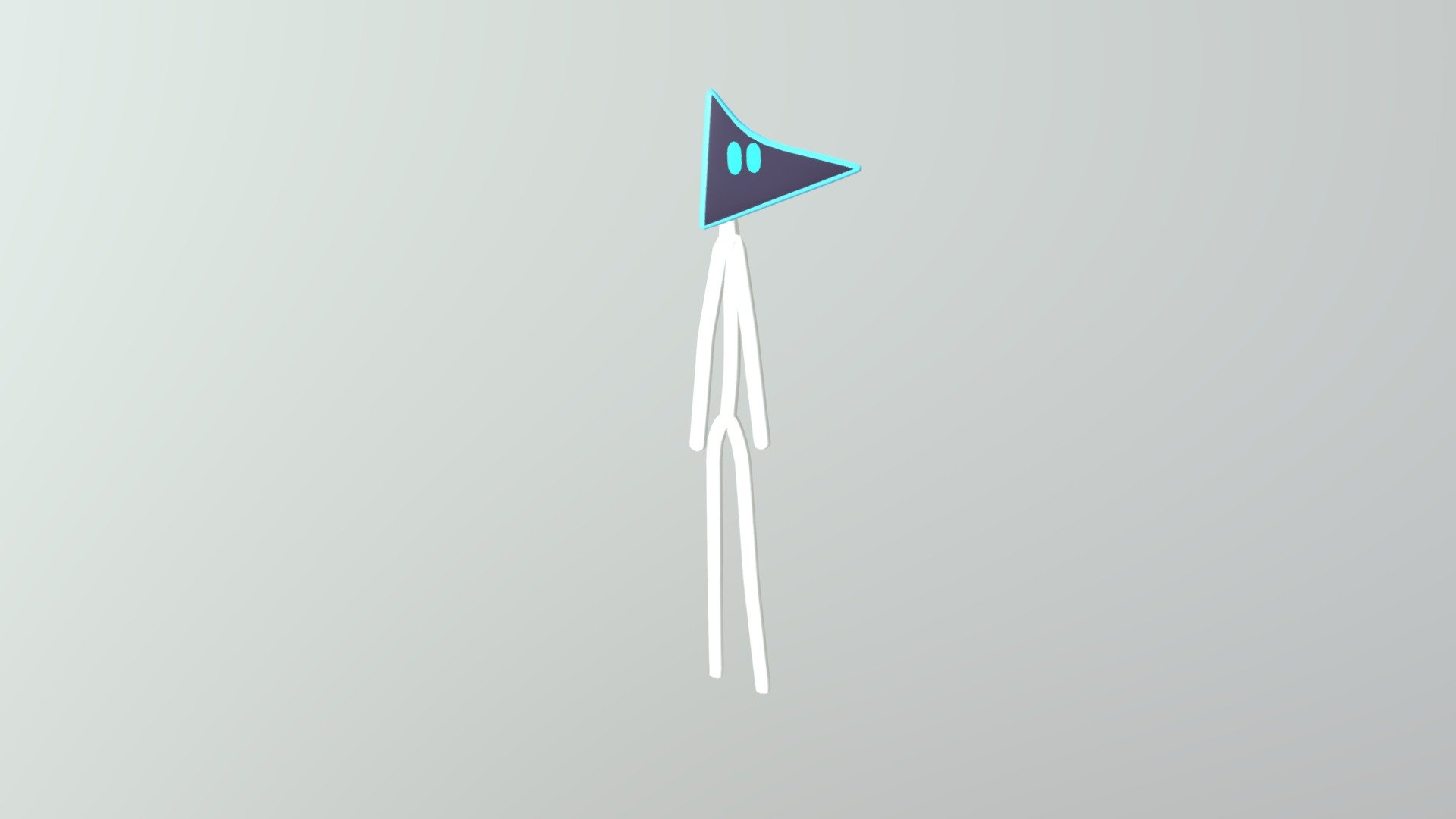 Triangle Boy Happy - 3D model by Technos99 [743d625] - Sketchfab