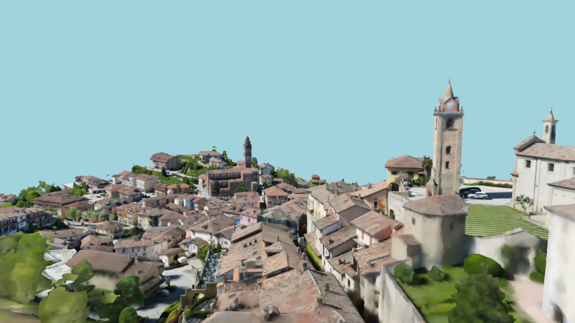 Monforte D'Alba Village - 3D model by dade83ms [743e29a] - Sketchfab