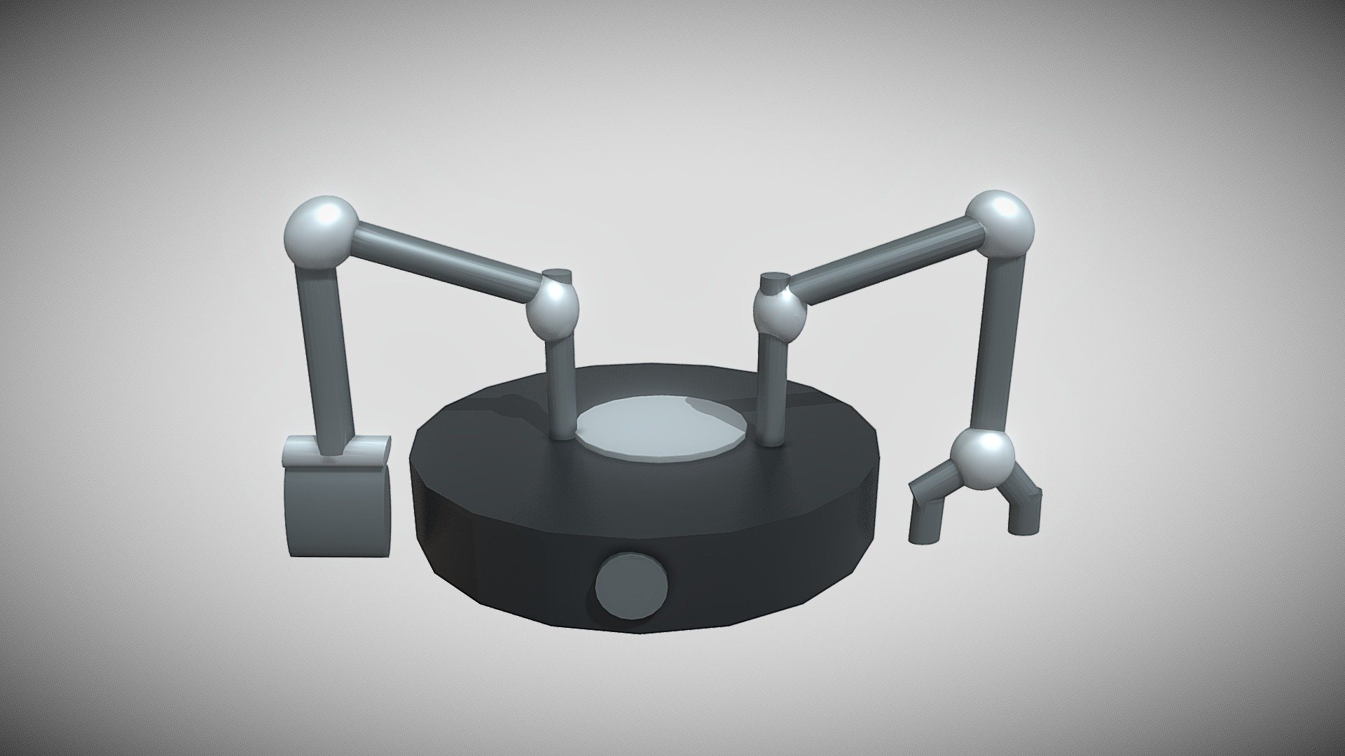 Disc Bot by: Gael Coronado - Download Free 3D model by Colegio Isaac ...