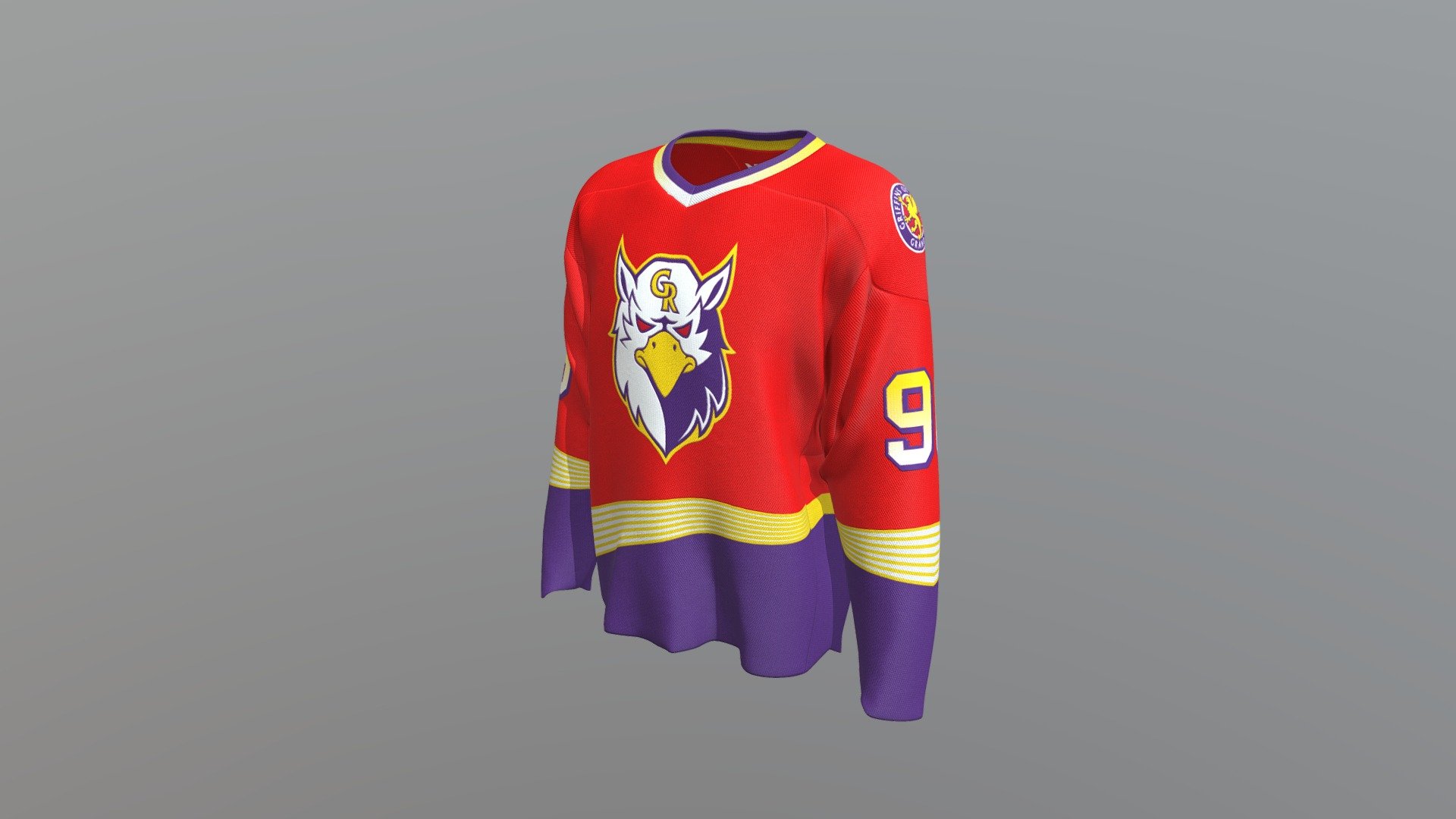 Griffins Jersey Contest Entry - 3D model by t.quaglia [743e94d] - Sketchfab