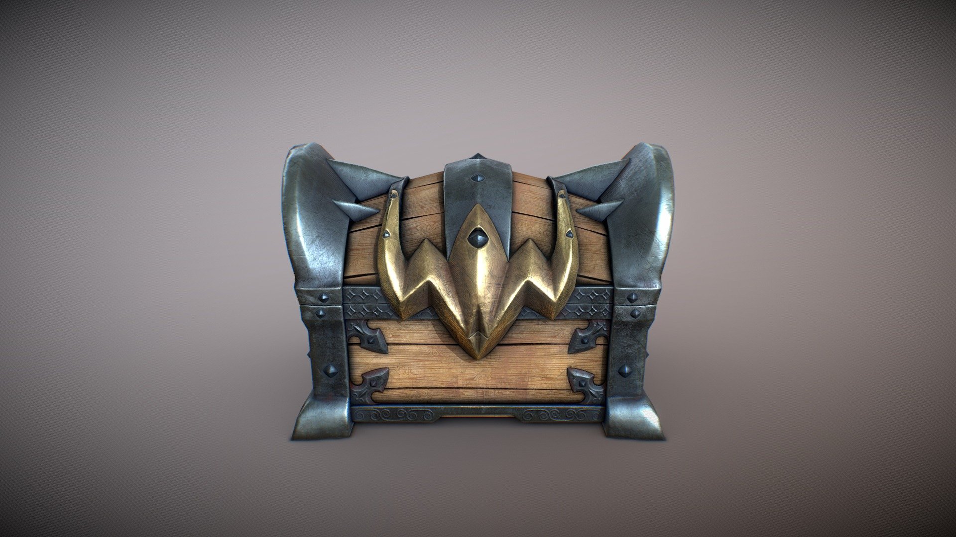 Stylized Chest - 3D model by withamin [743f535] - Sketchfab