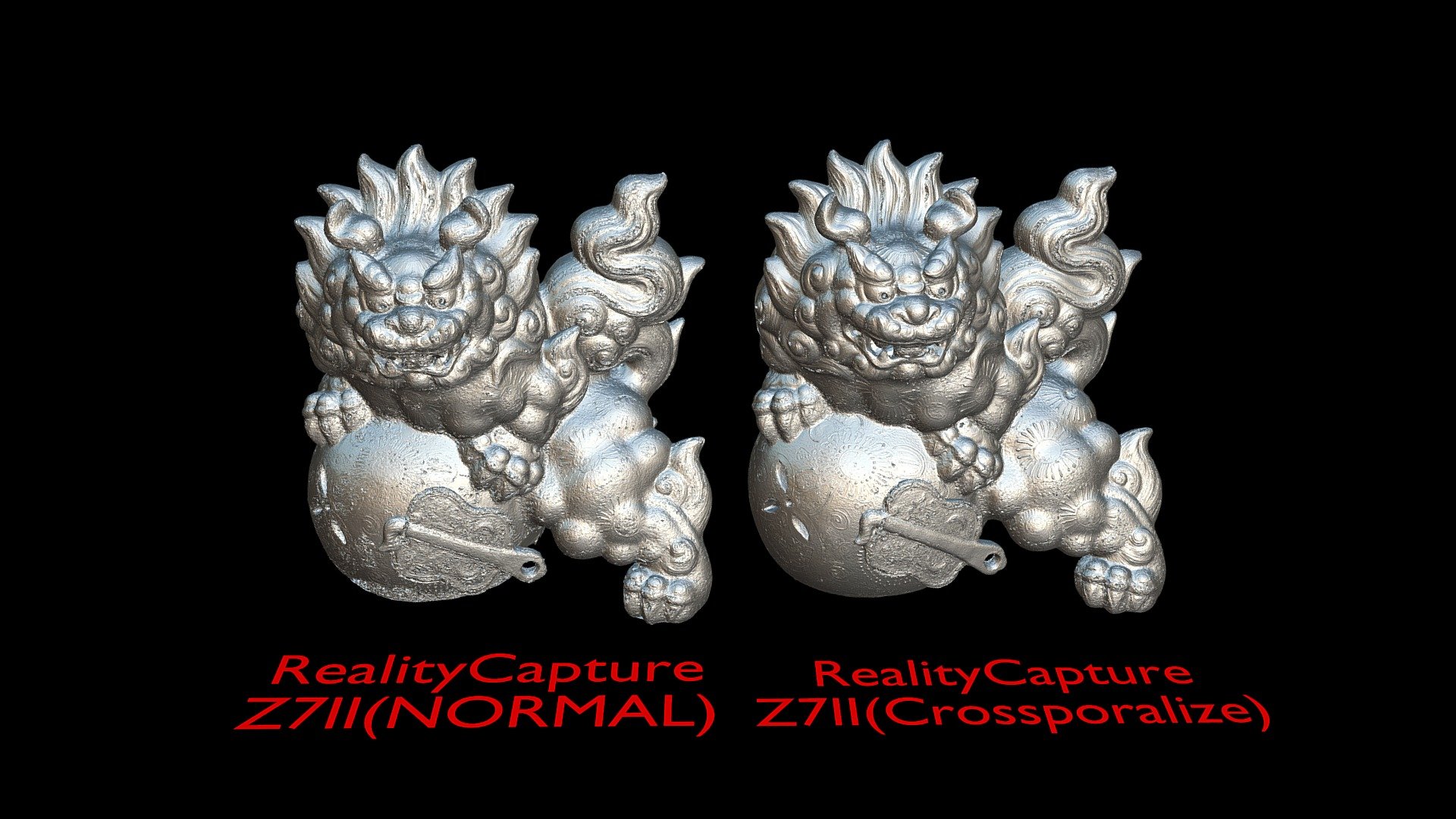 Photogrammetry Cross-Polarization Comparison - 3D model by 3D scan studio "iris" (@ss-iris ...