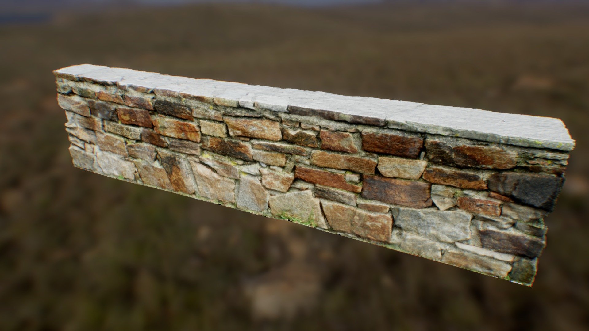 S002 Stone wall - Download Free 3D model by bimage [744098e] - Sketchfab