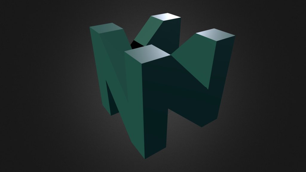 Nintendo 64 (logo) - Download Free 3D model by Zul Hernández ...