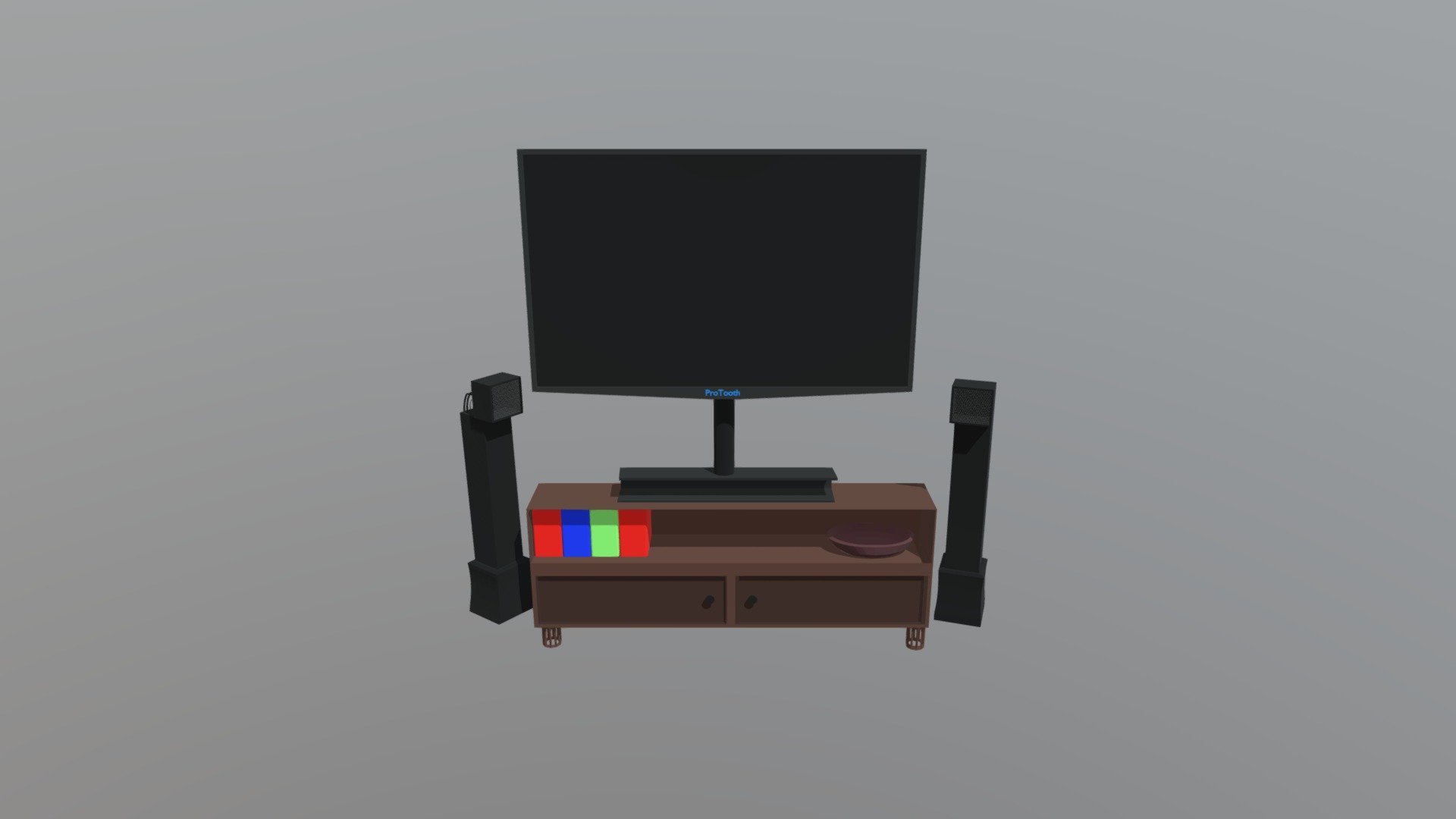 Simple TV - 3D model by Tango9876554 [744255a] - Sketchfab