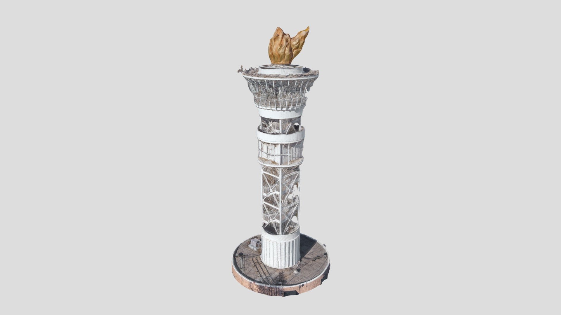 ATL Olympic Torch Monument - 3D model by Big Falcon Digital ...