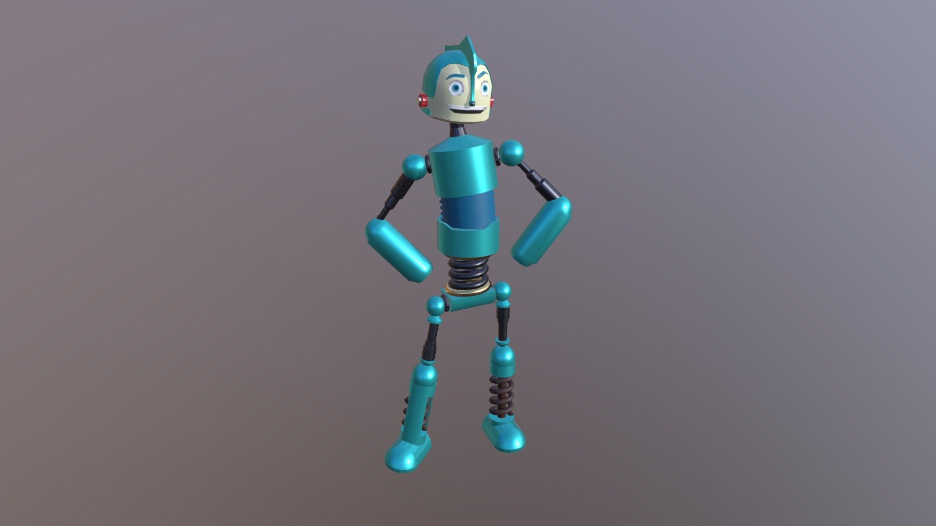 Rodney The Robot - 3D model by JeanetteB [7443c64] - Sketchfab